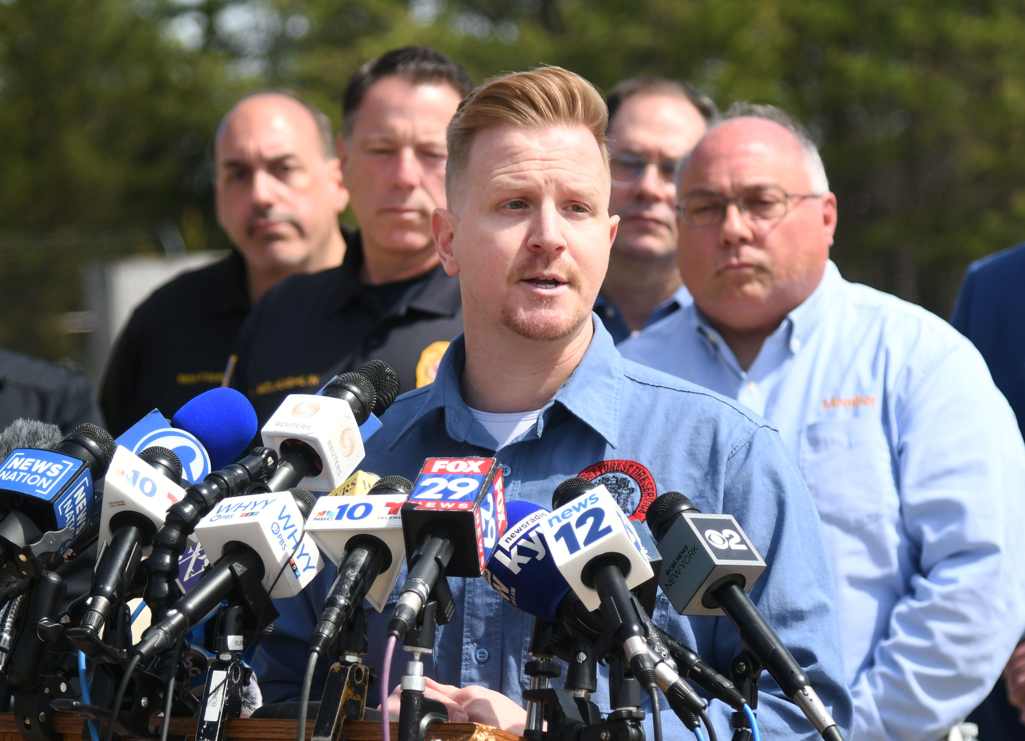 Jones Road Wildfire in Ocean County - nj.com