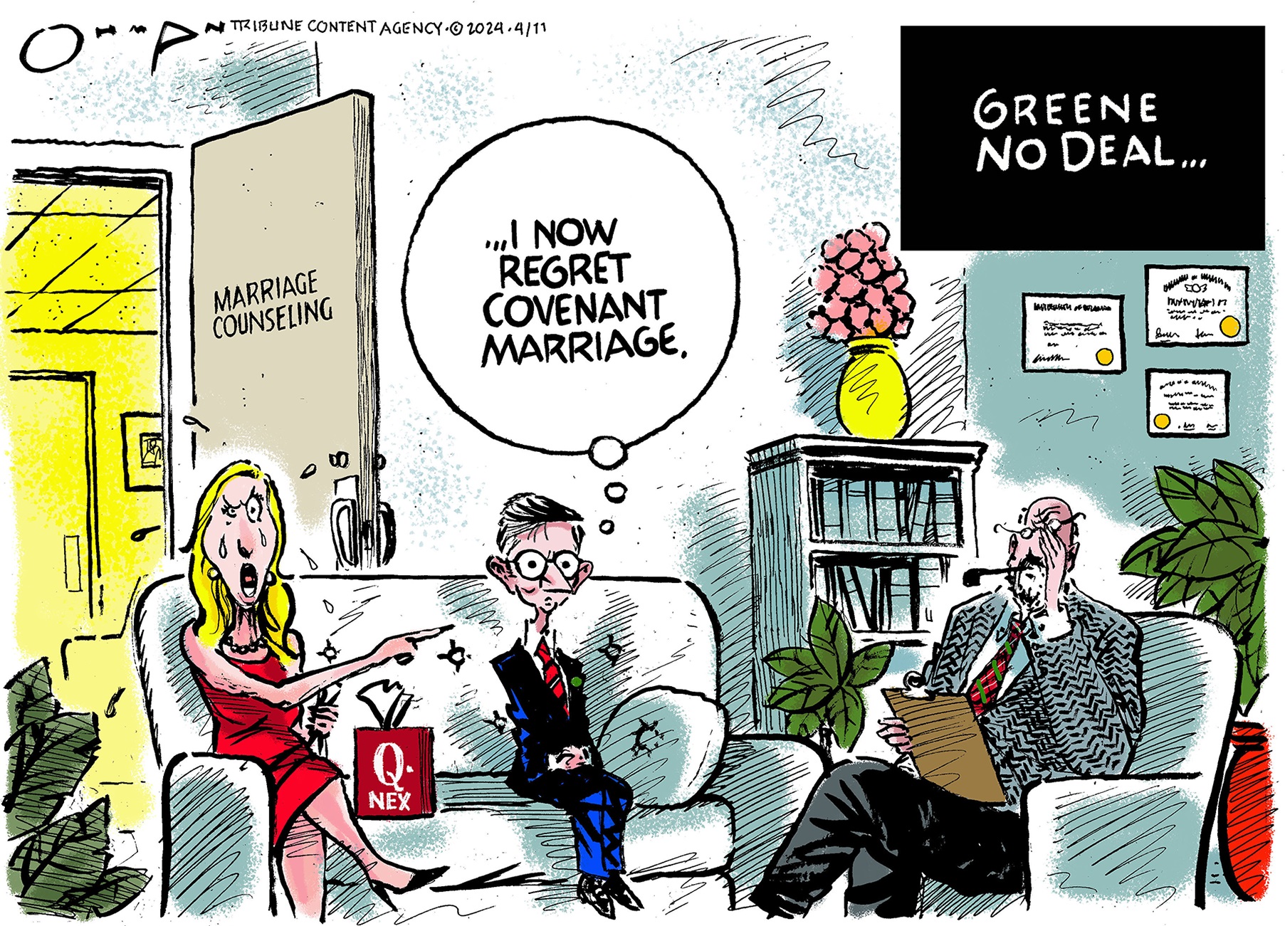 Editorial cartoons for April 14, 2024 - cleveland.com