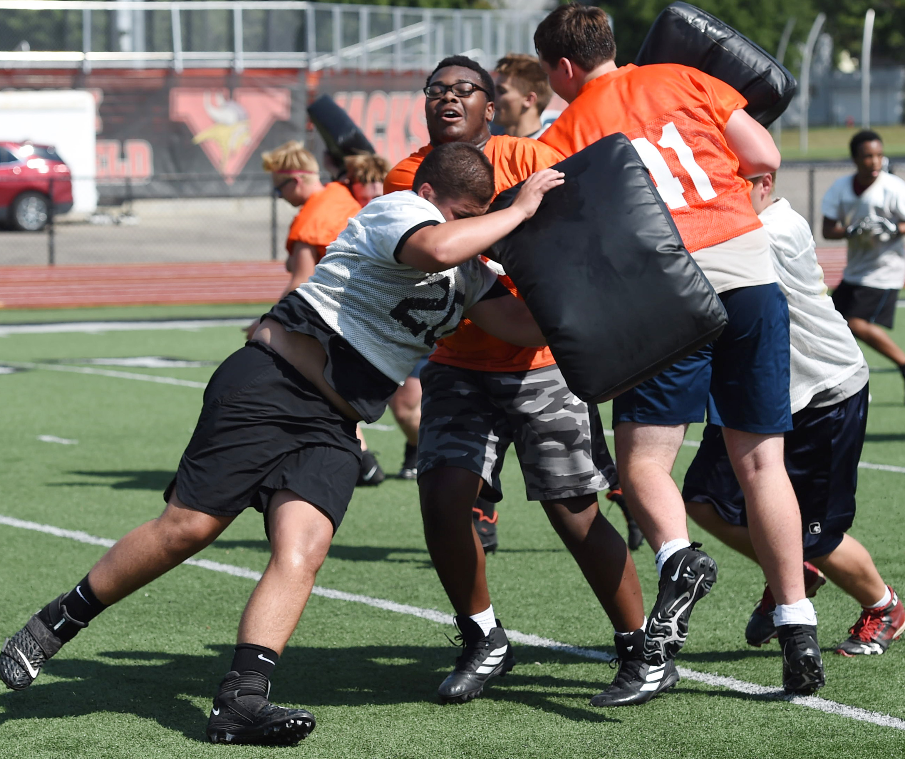 First day of football practice in the Jackson area - mlive.com