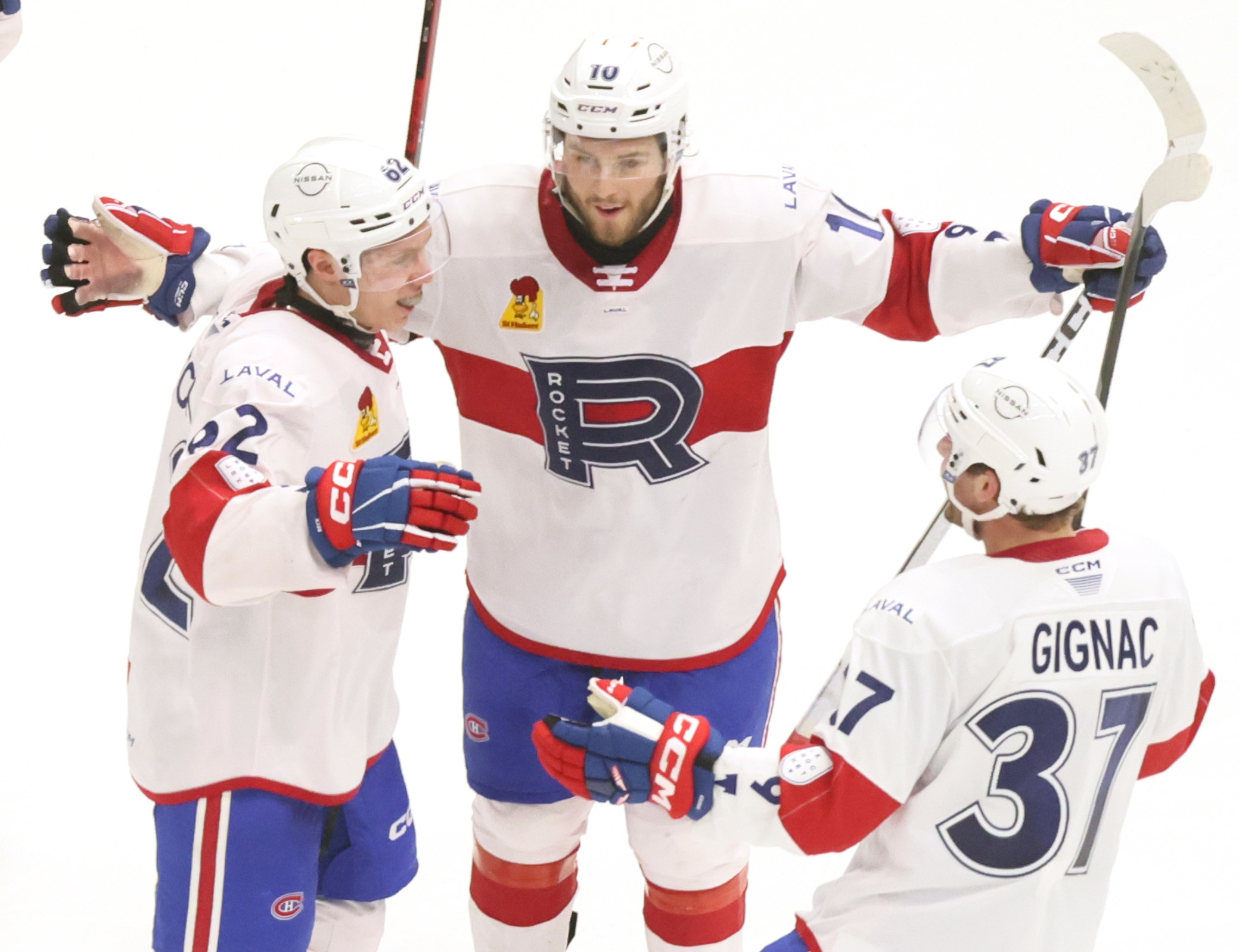 Cleveland Monsters vs. Laval Rocket in game 1 of AHL's North Division ...