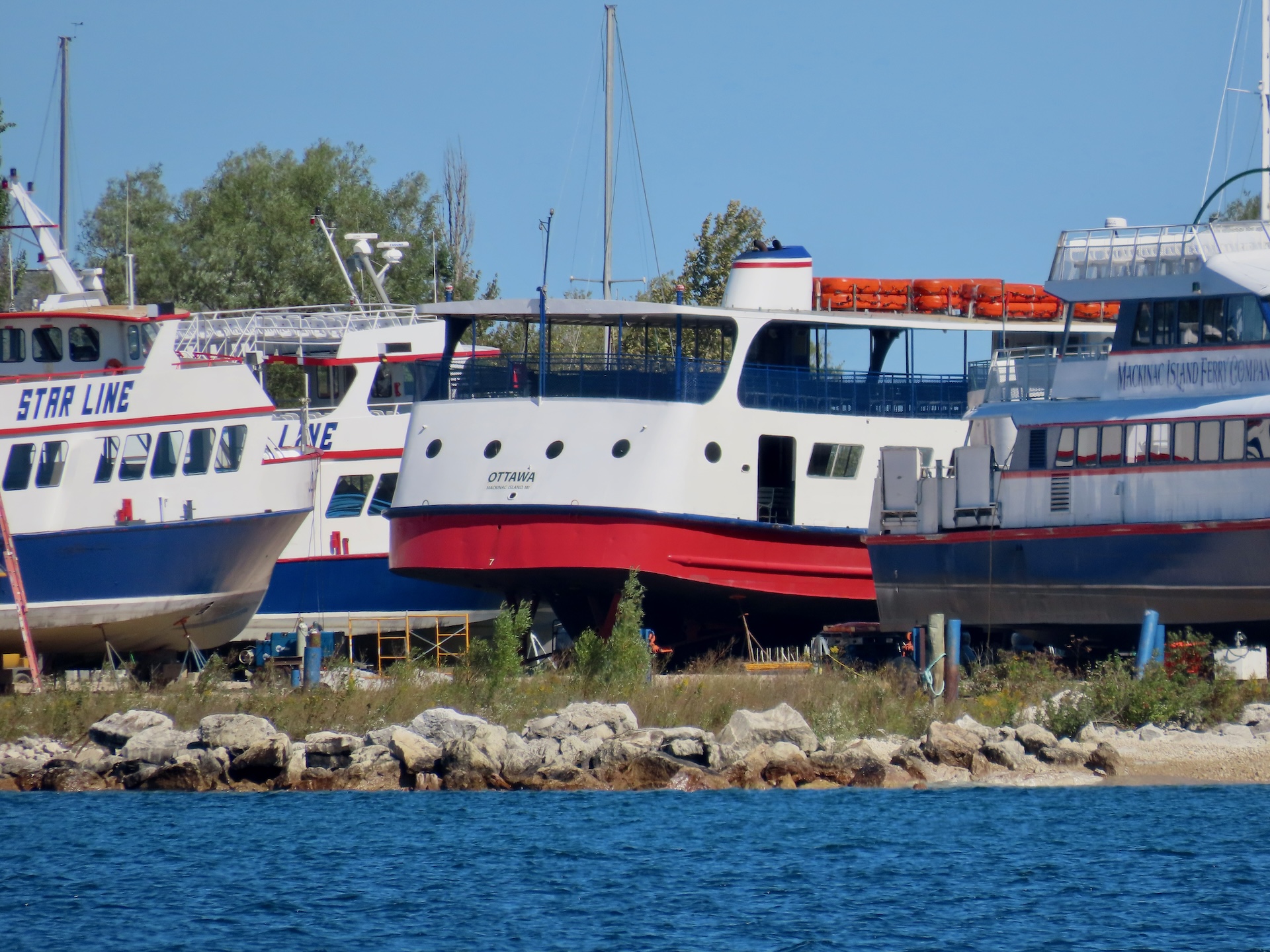 Mackinac Island ferry fleet idled in St. Ignace - mlive.com