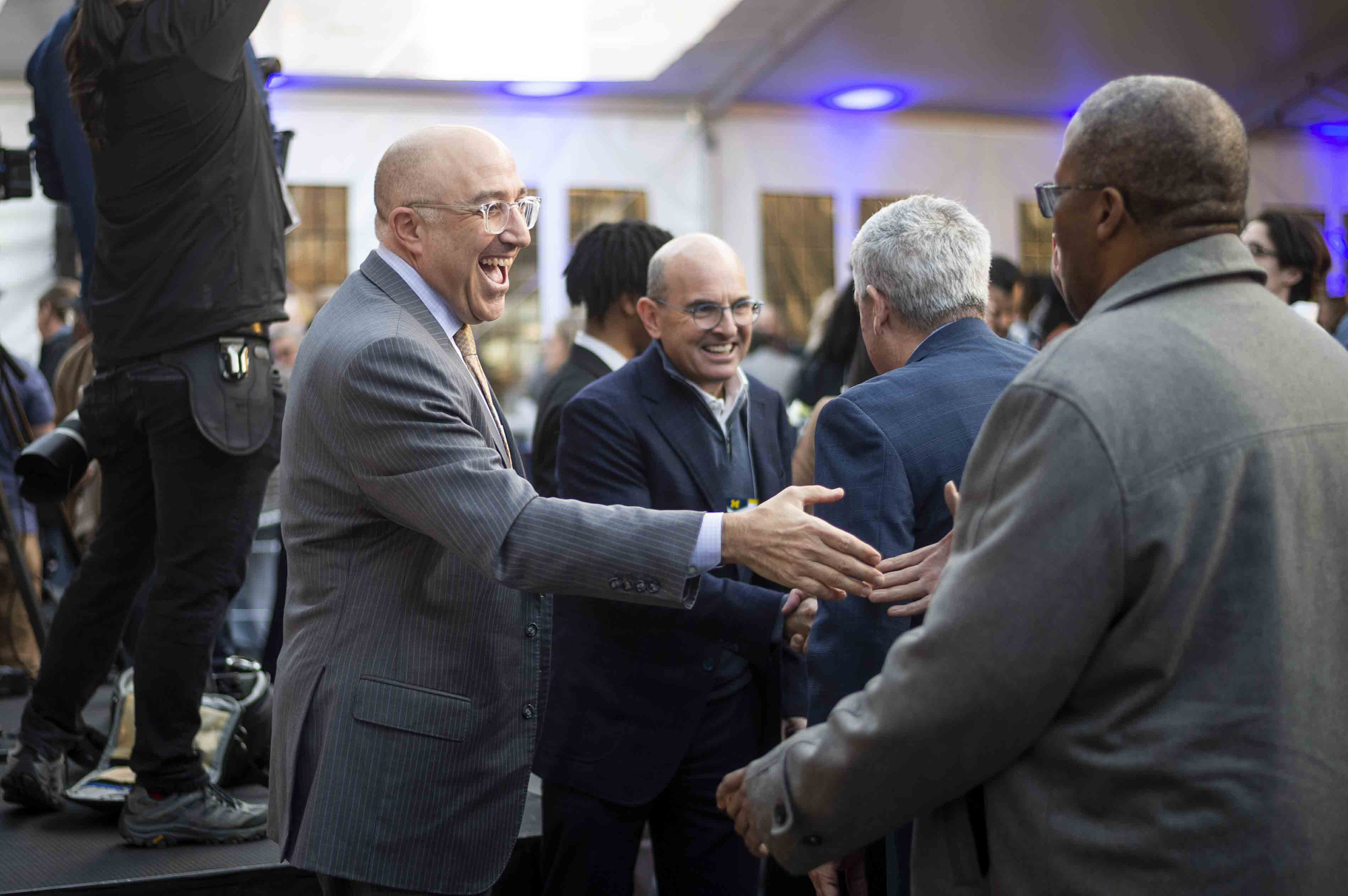 Groundbreaking ceremony for University of Michigan Center for ...