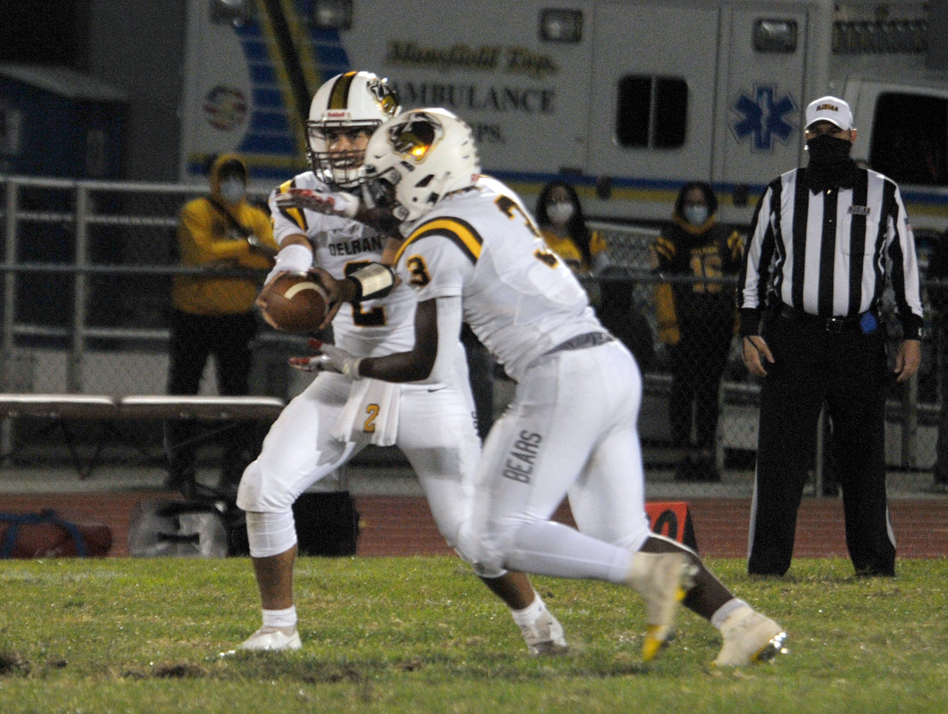 High School Football Delran High School at Northern Burlington High ...