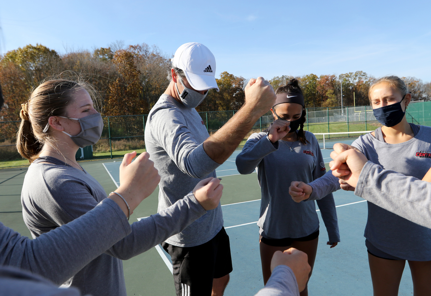 High school girls tennis final Hunterdon Central at Montgomery, Central ...
