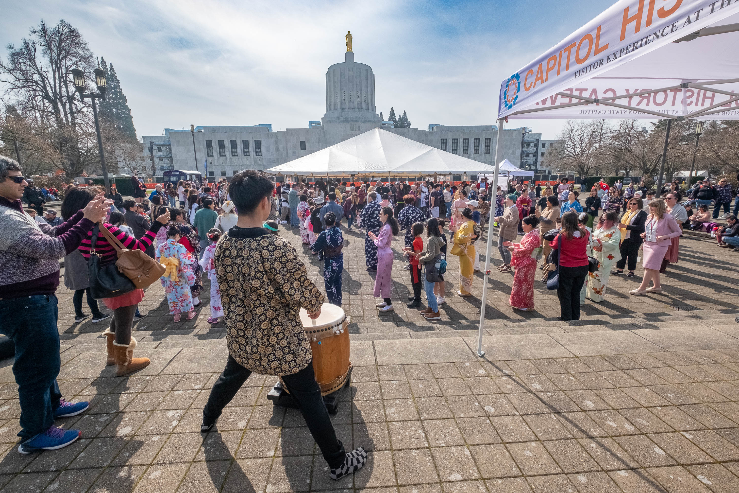 Cherry Blossom Day at Oregon's Capitol - oregonlive.com