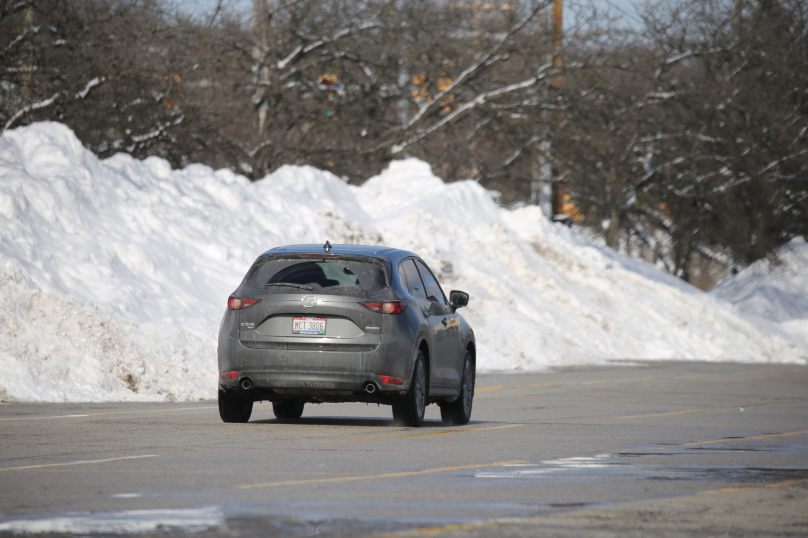 Piles of snow fill parking lots around Northeast Ohio - cleveland.com