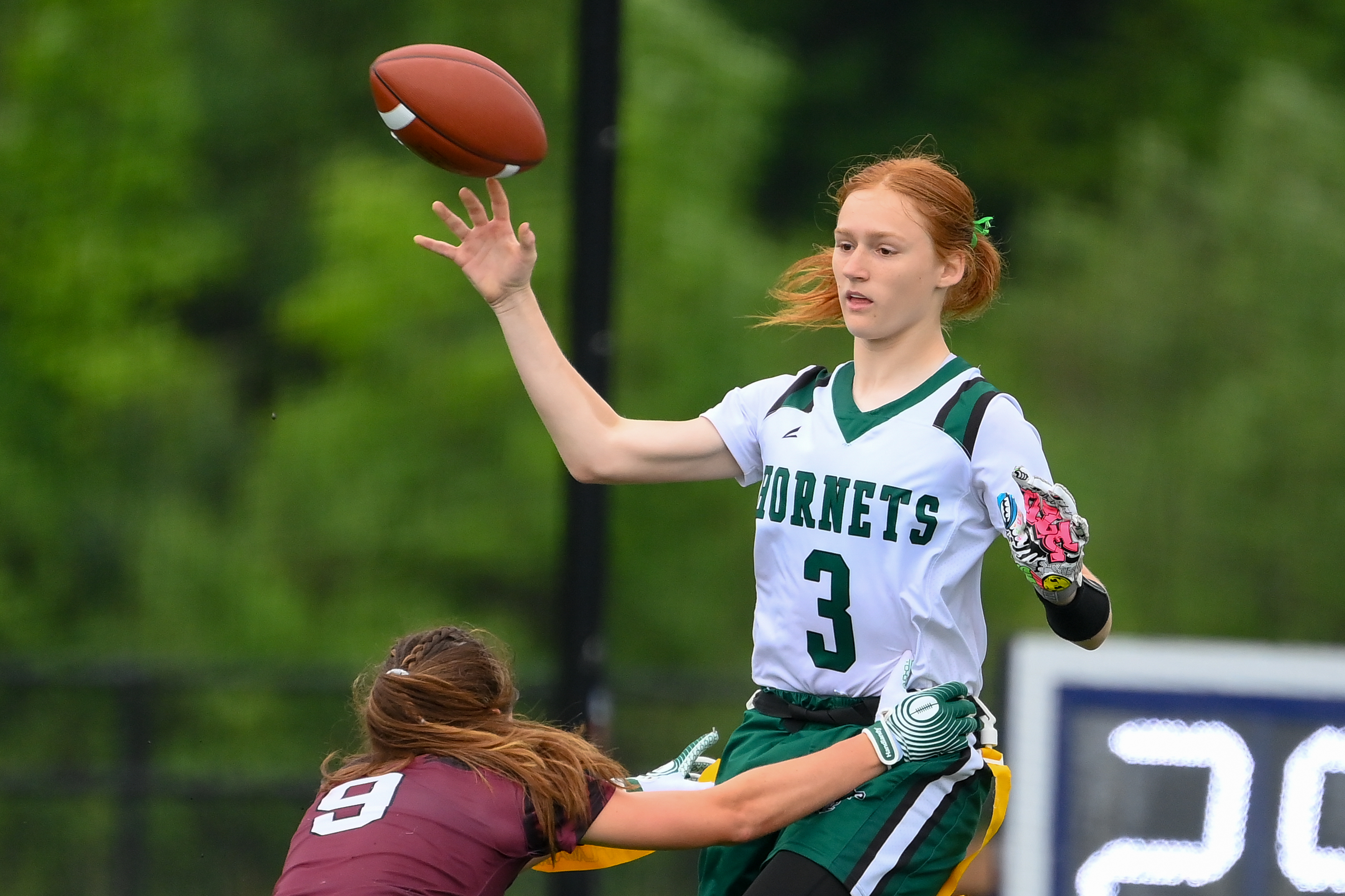 Scarsdale vs Fayetteville-Manlius Flag Football in the New York State ...