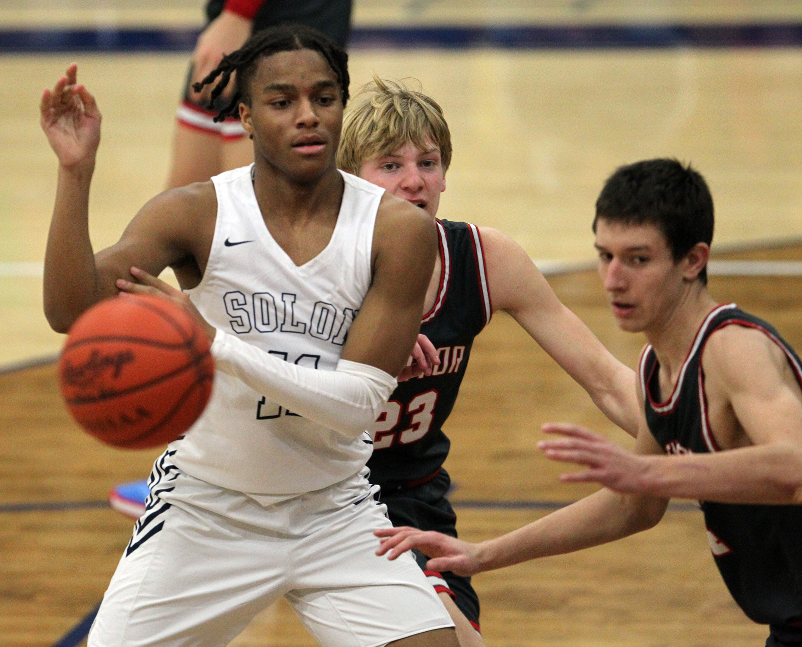 Mentor at Solon High School boy's basketball, January 14, 2022 ...