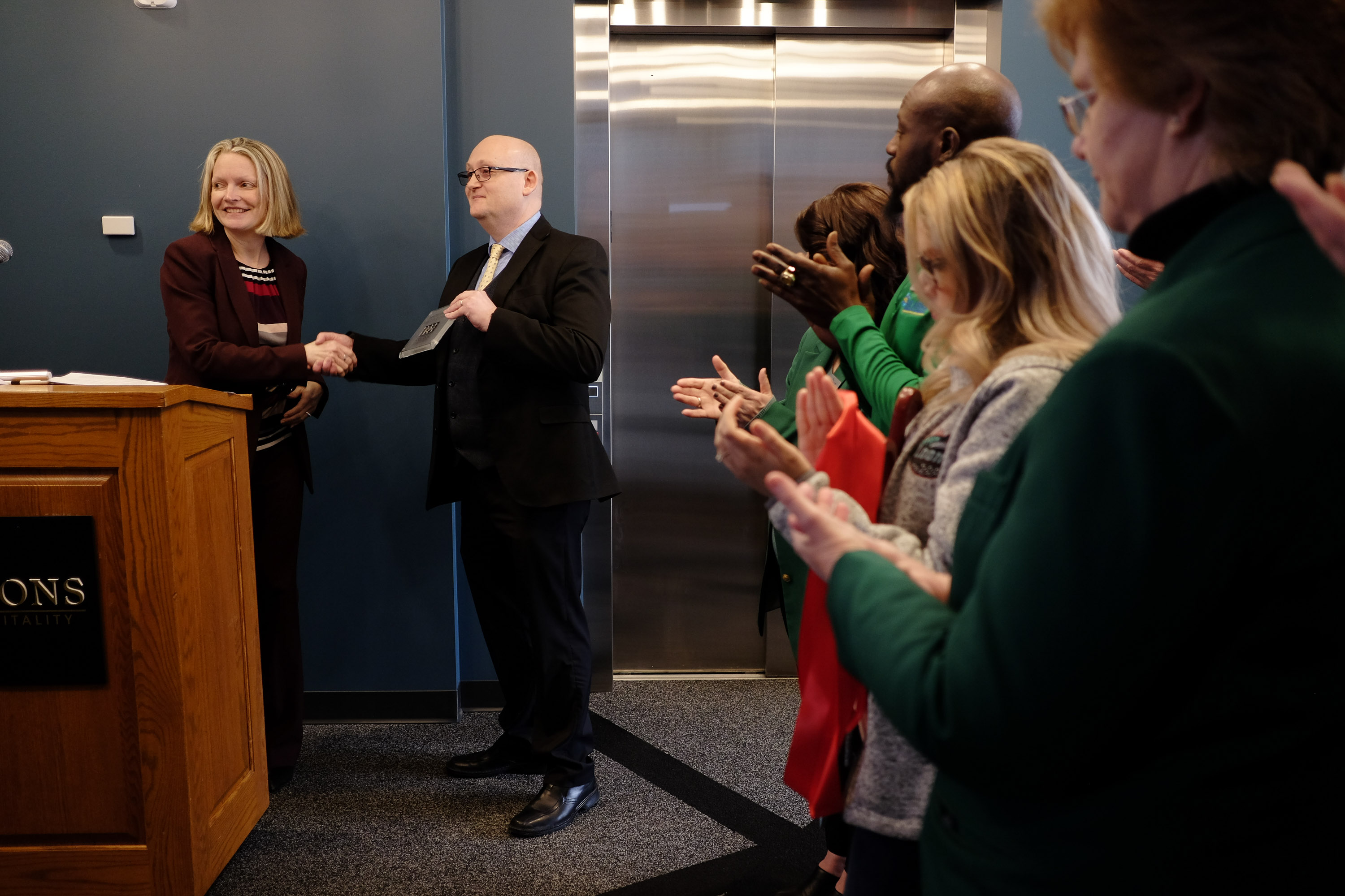 Open-house held for new, mixed-use building in downtown Bay City ...