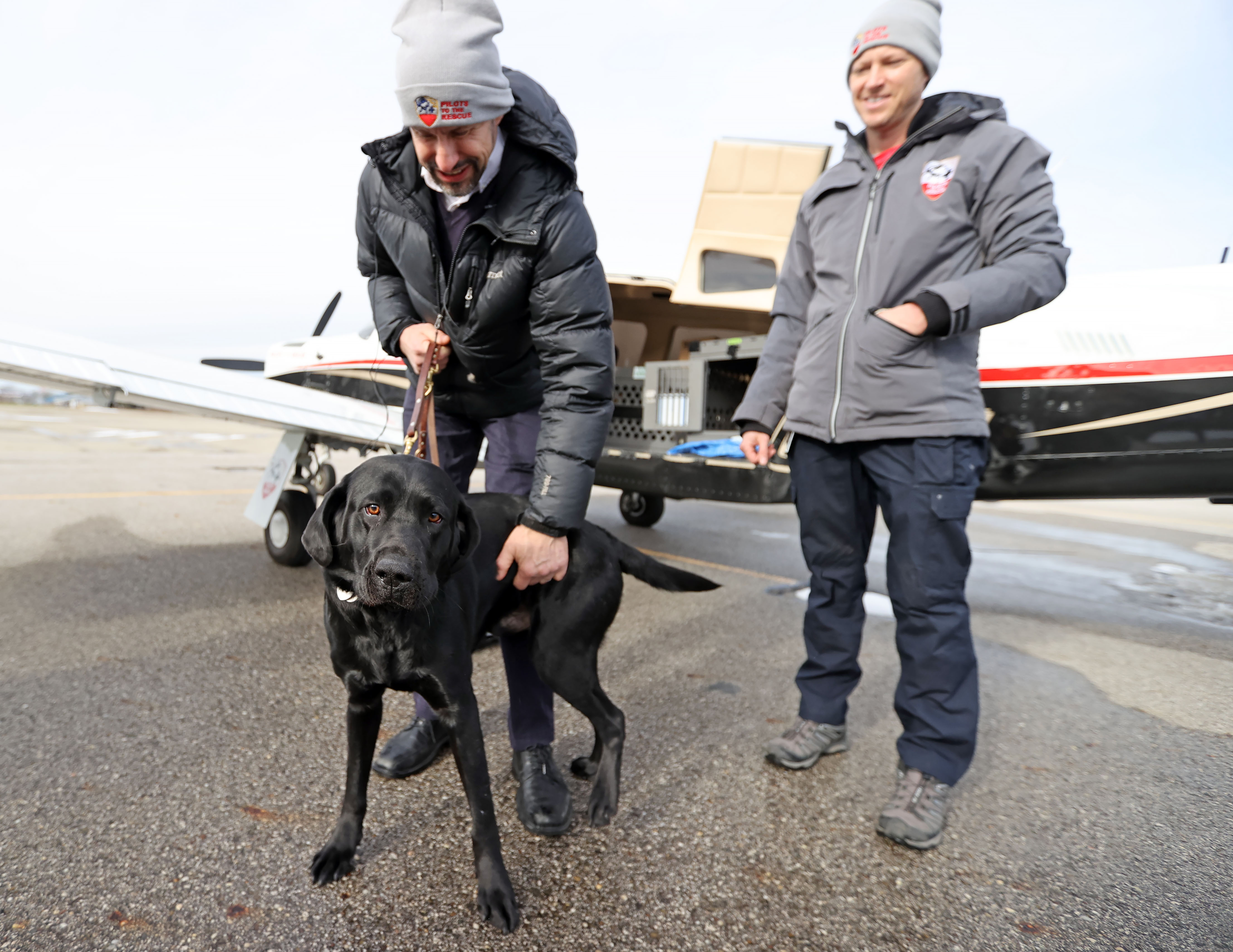 Guiding Eyes for the Blind flies in dogs to Cleveland, January 12, 2022 ...