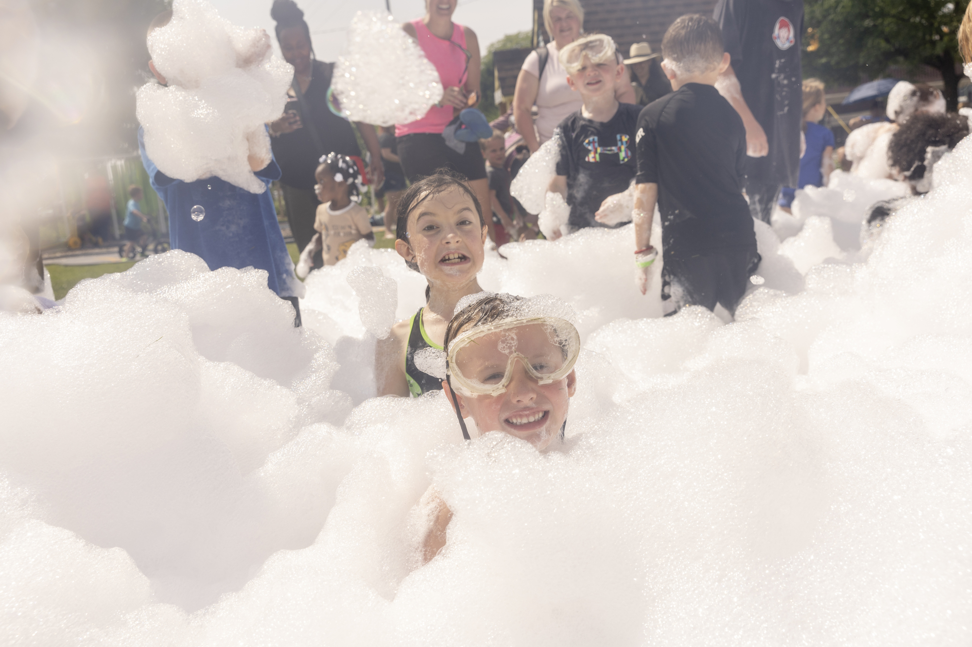 Hundreds of children enjoy Messy Play Day at Flint Children's Museum ...