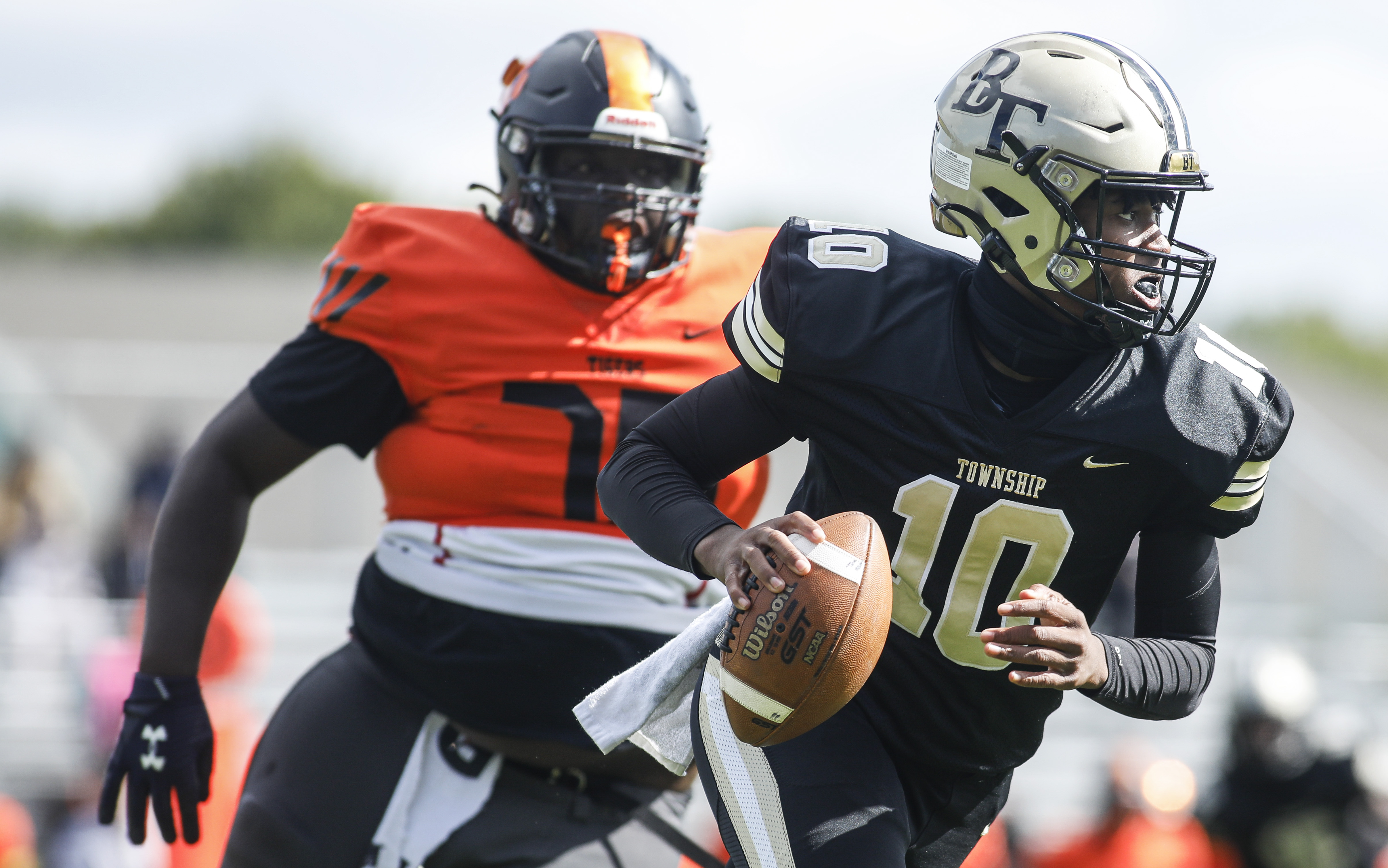 Football: Burlington Township vs. Camden Eastside on October 8, 2022 ...