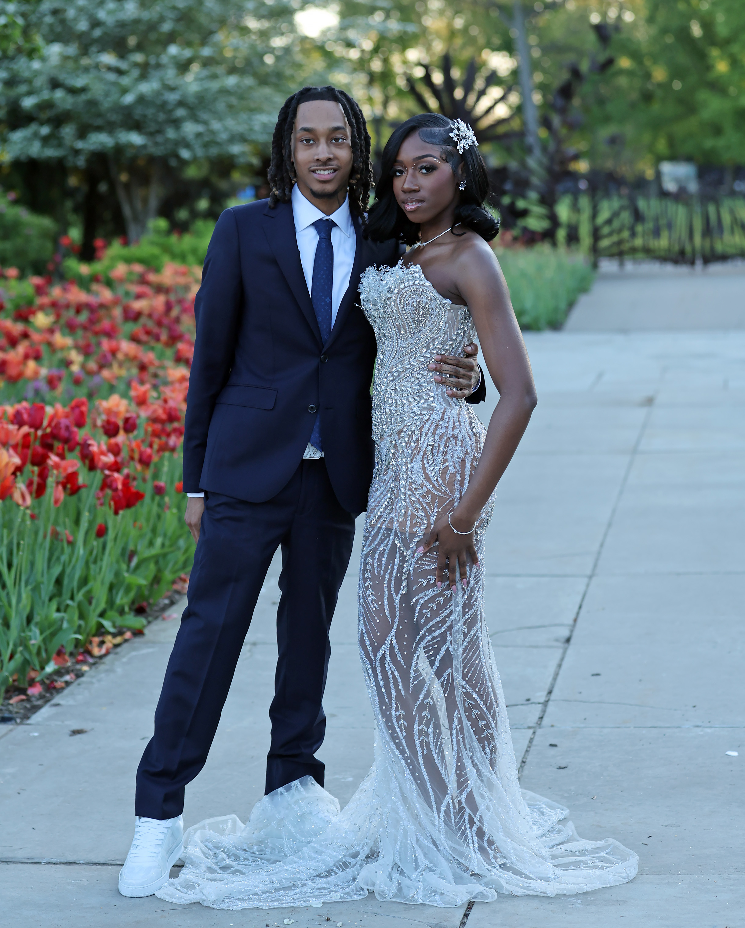 Euclid high school prom at the Cleveland Botanical Gardens, May 9, 2025 ...