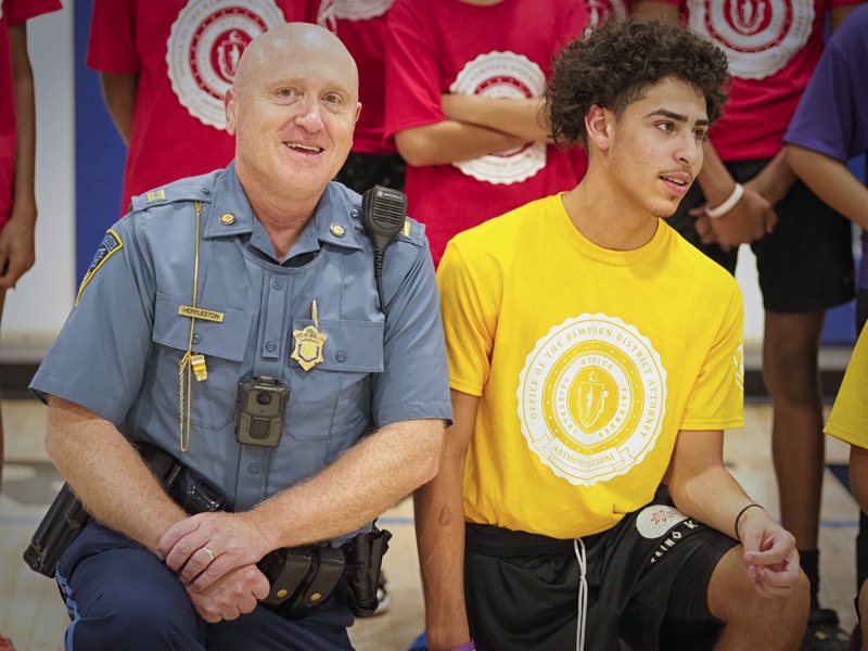 Massachusetts State Police Unity Basketball League starts play at the ...
