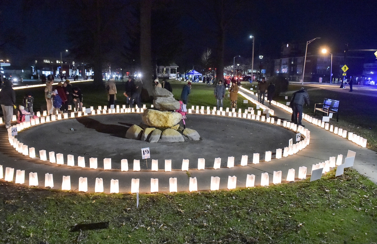 Center for Human Development Cancer House of Hope annual Luminaria ...