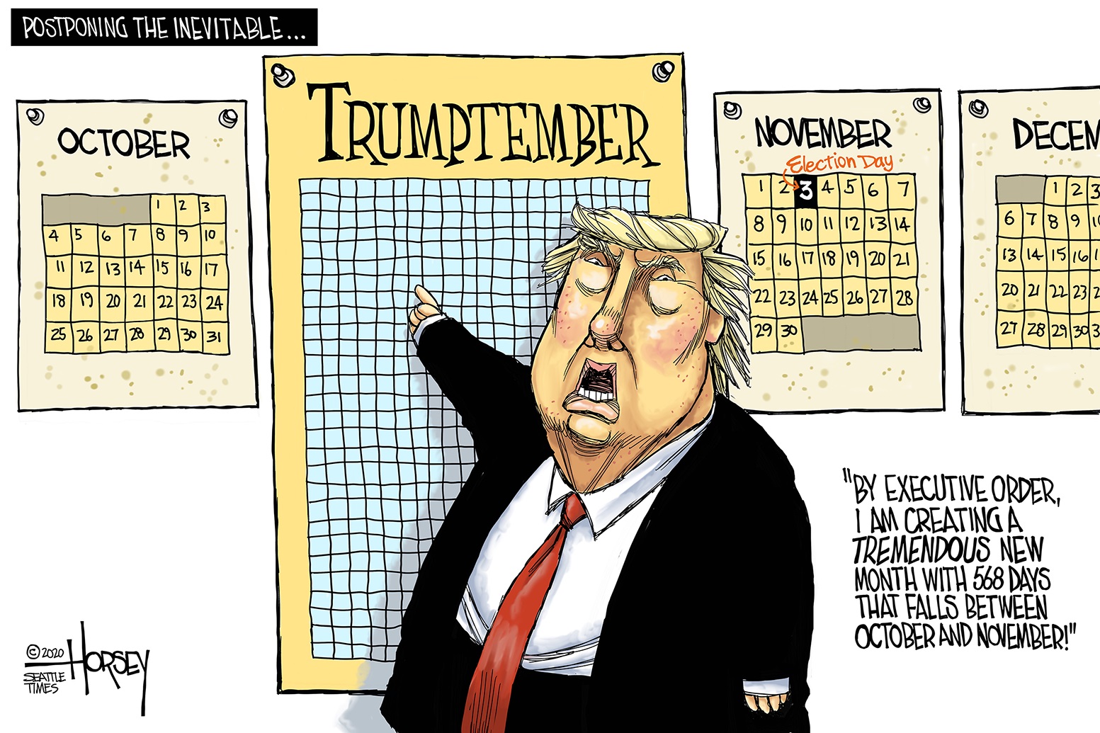 Editorial cartoons for Aug. 9, 2020 - oregonlive.com
