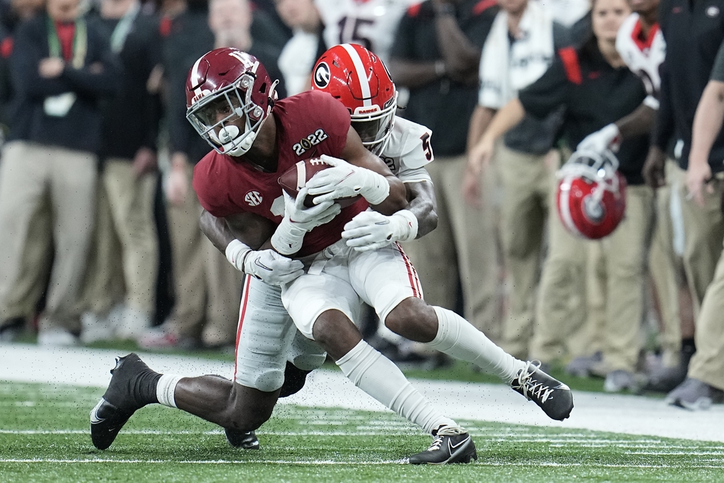 Alabama vs. Georgia in CFP national championship, Jan. 10, 2022 ...