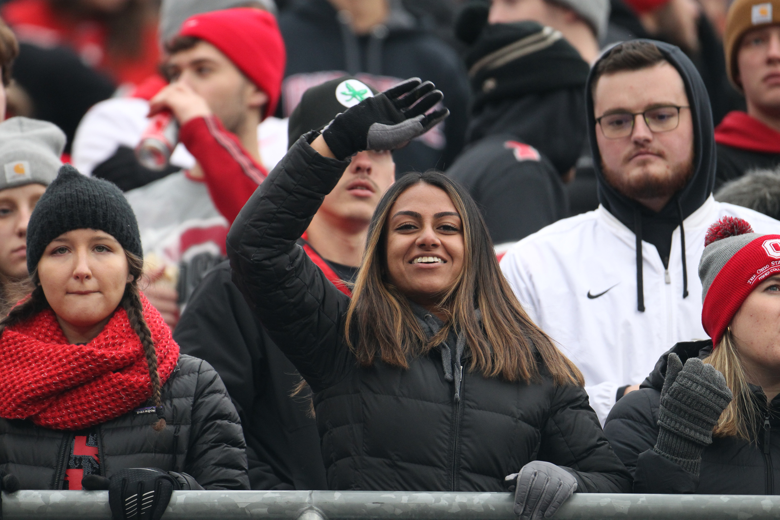 Fans at Ohio State's blowout win over Michigan State, 56-7 - cleveland.com