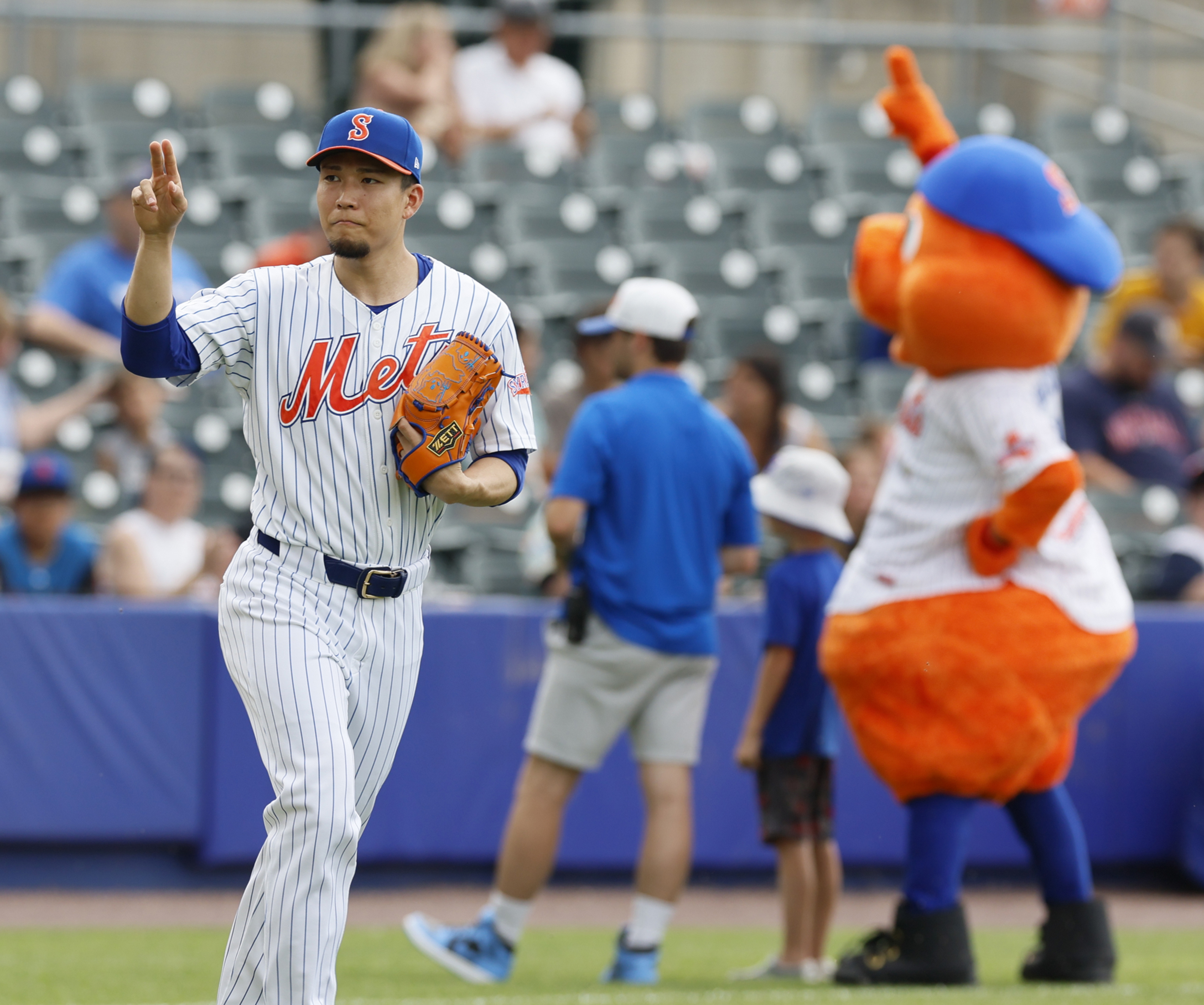 Mets pitcher Kodai Senga rehabs in Syracuse vs. the Scranton/Wilkes ...