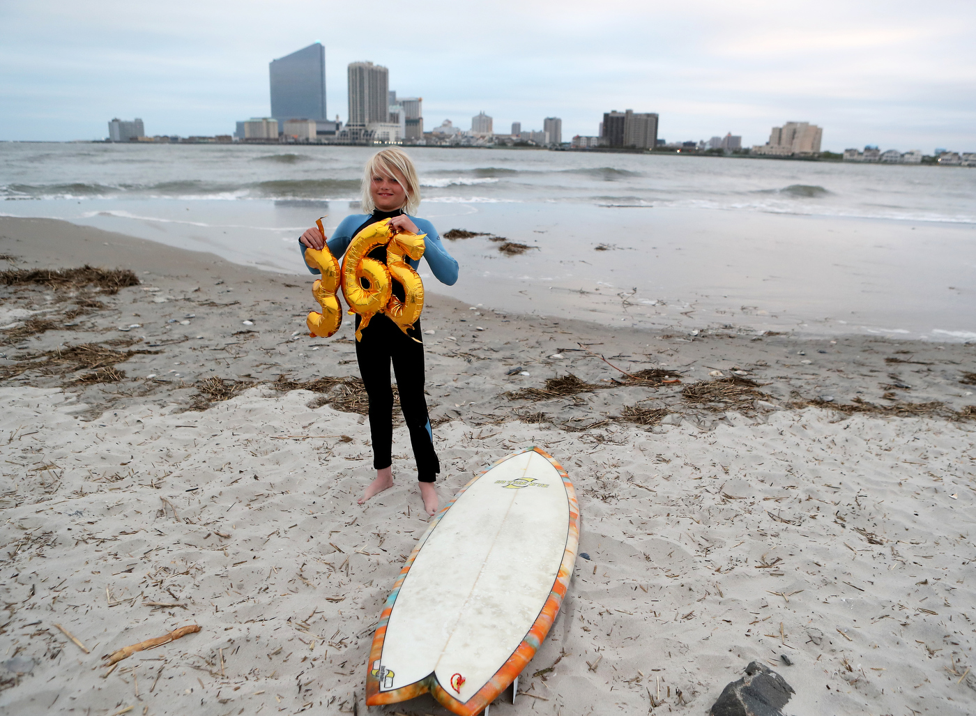 10-year-old N.J. boy surfs 365 days in a row, May 24, 2021 - nj.com