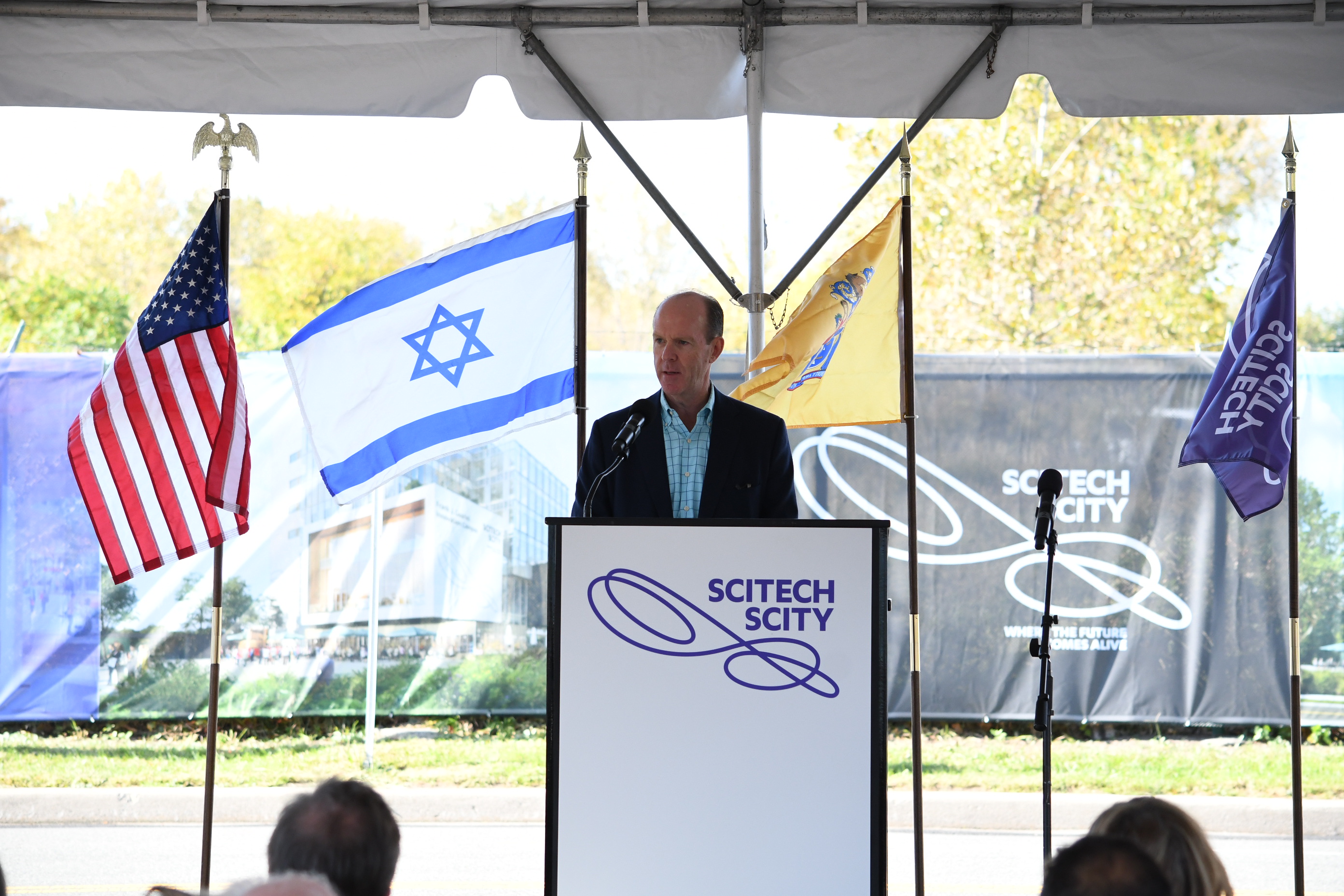 Officials break ground on SciTech Scity campus in Jersey City, Oct. 22 ...