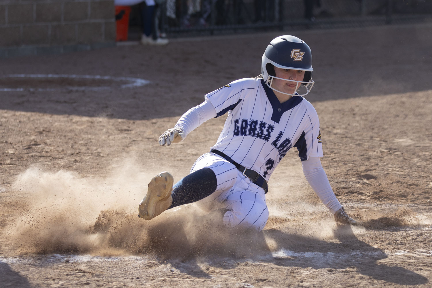See photos as Grass Lake sweeps Michigan Center in a baseball and ...
