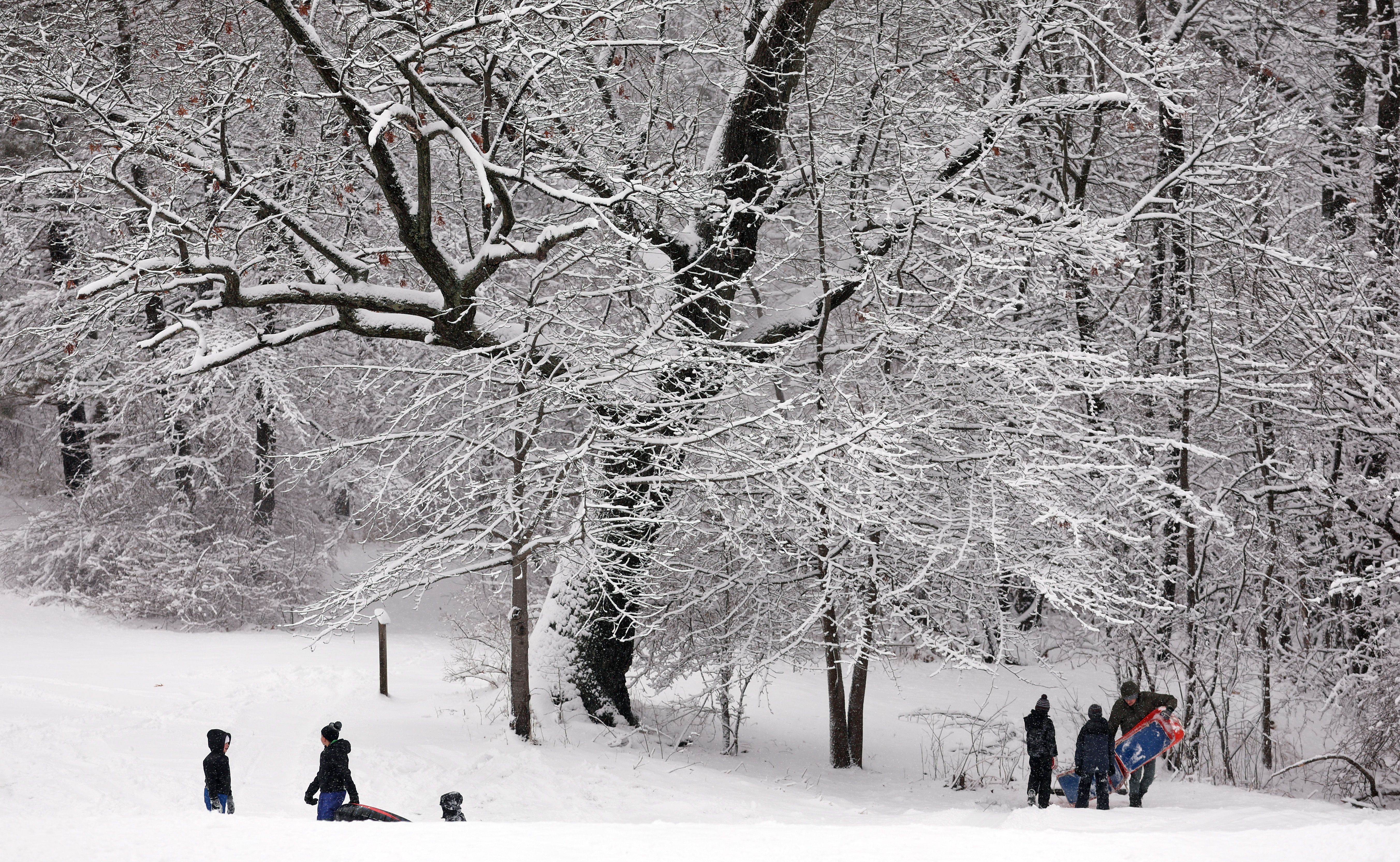 Winter storm drops heavy snow on Northeast Ohio, February 16, 2025 ...