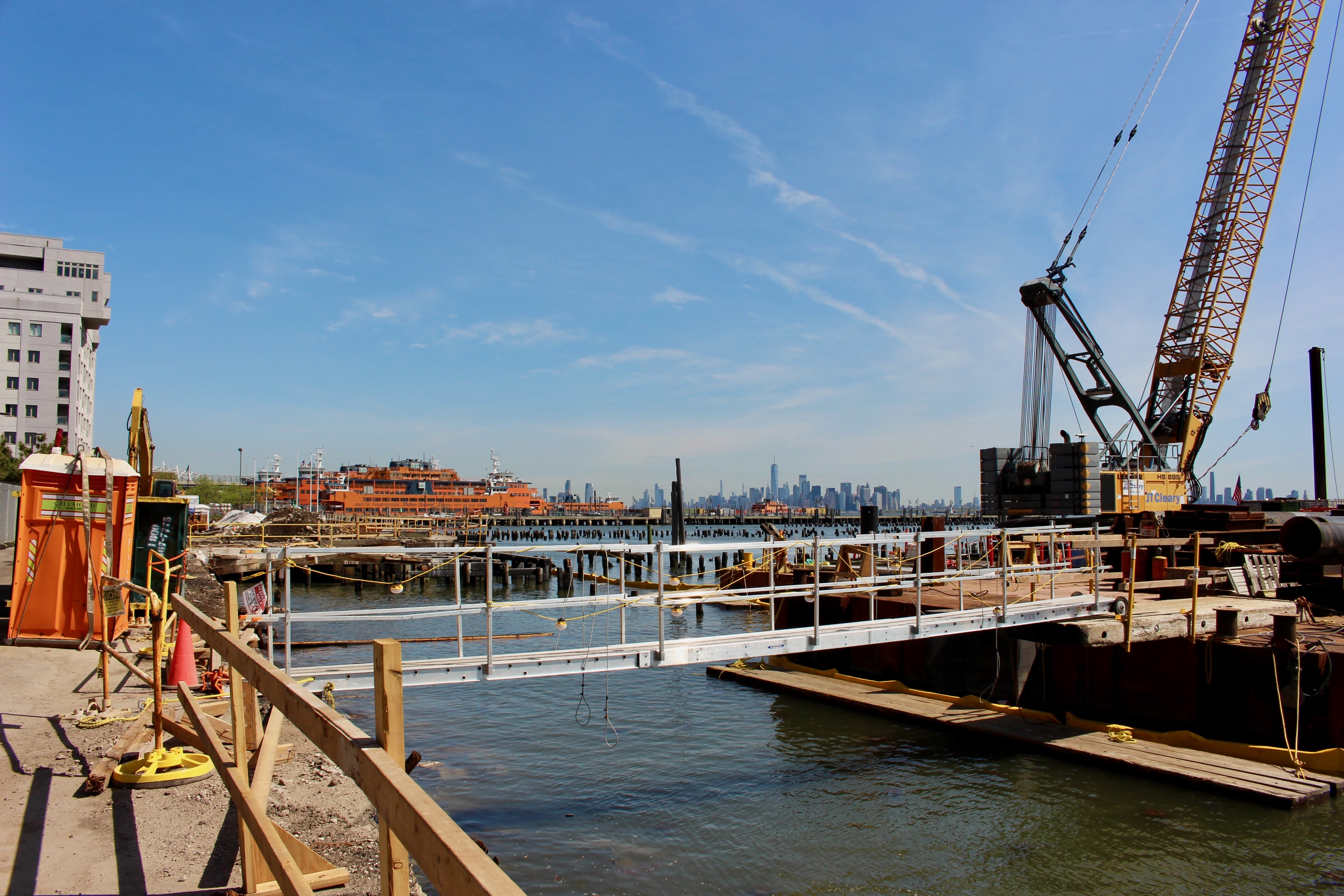 Construction of new Tompkinsville Esplanade underway - silive.com