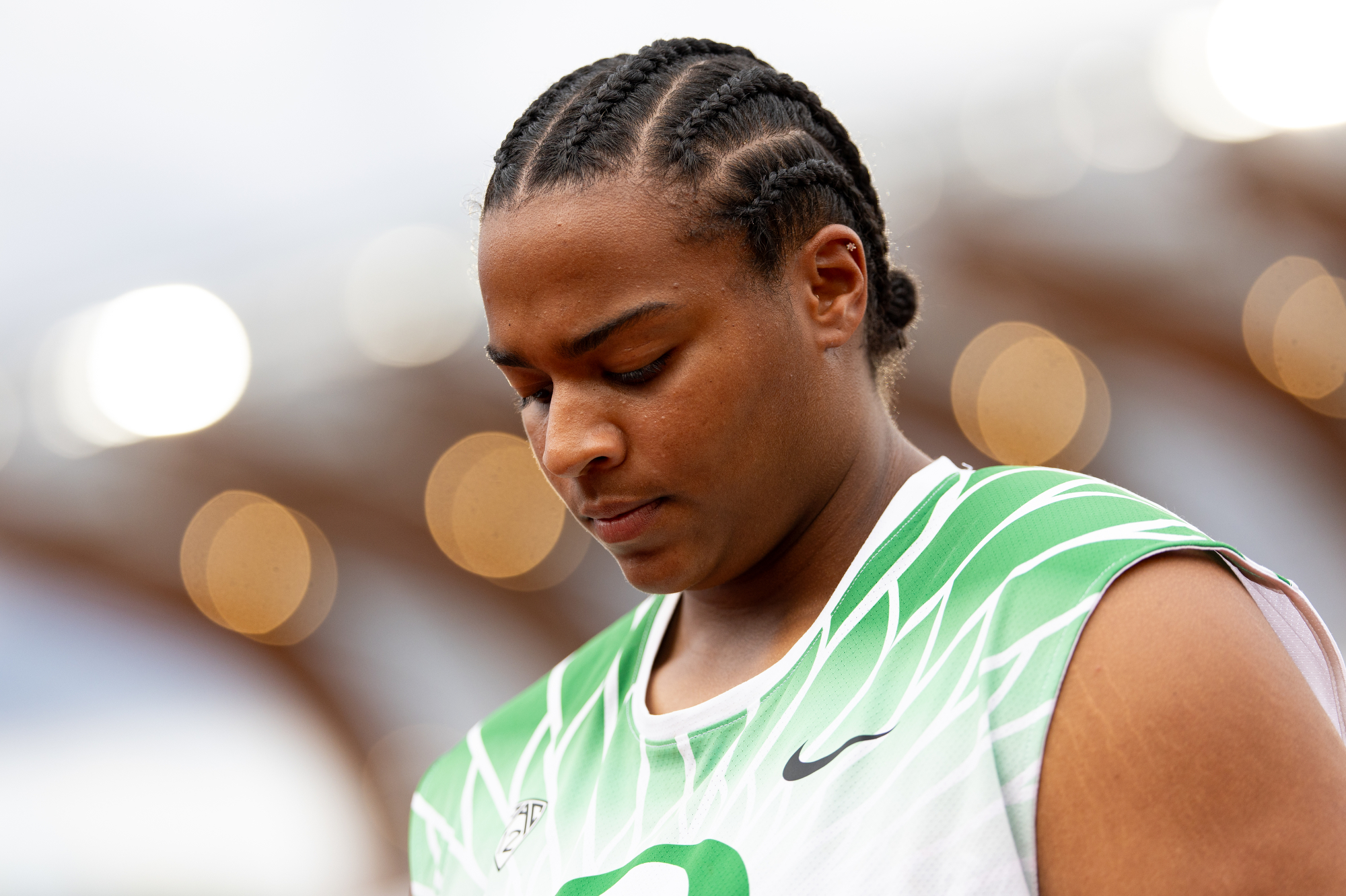 Women's shot put final at U.S. Olympic track and field trials ...
