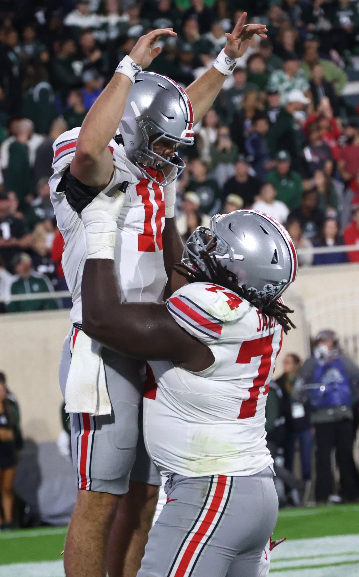 Ohio State Buckeyes at Michigan State Spartans, September 28, 2024 ...
