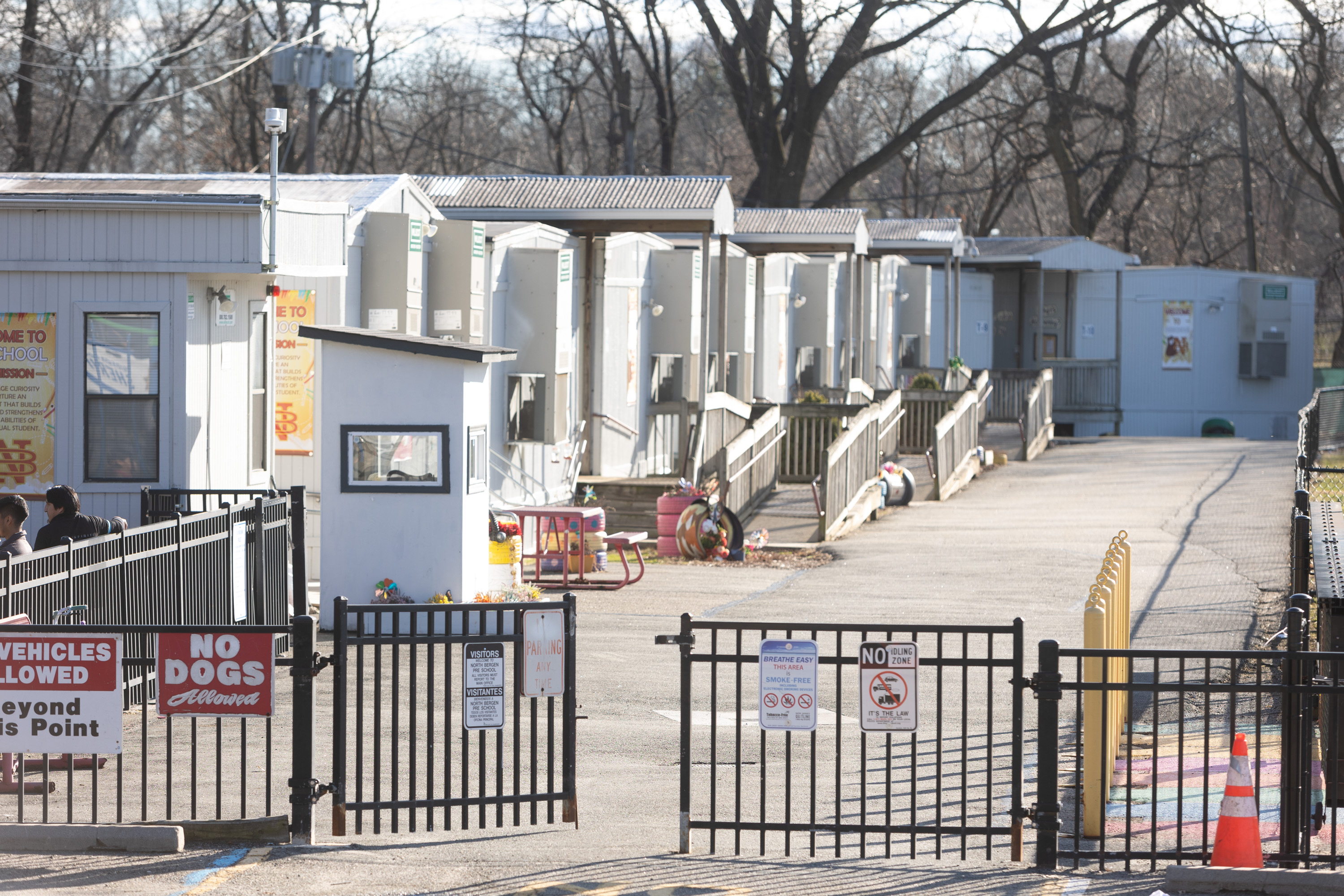 North Bergen pre-K trailers, March 2024 - nj.com