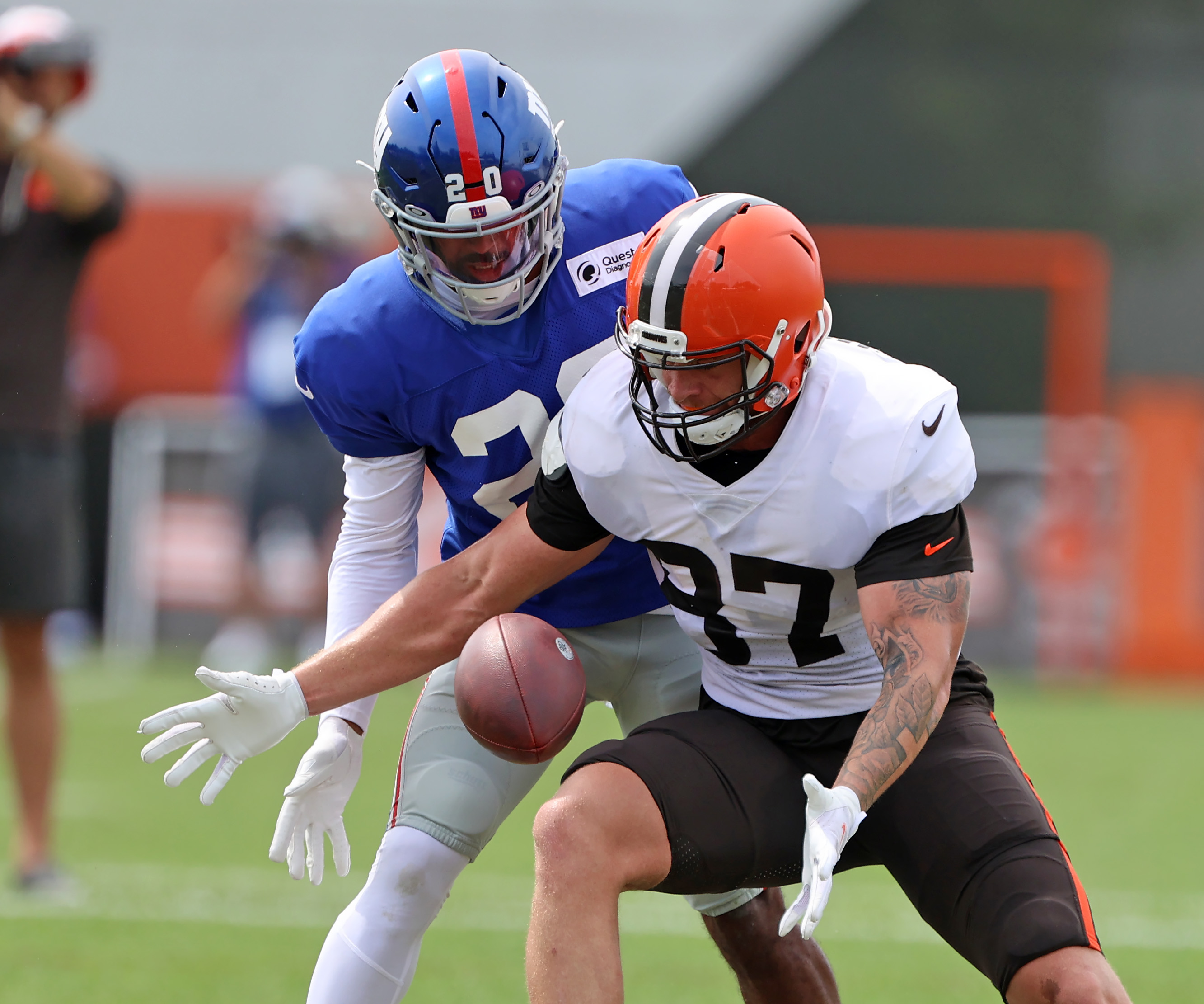 Cleveland Browns training camp Day 16 and joint practice with the New ...