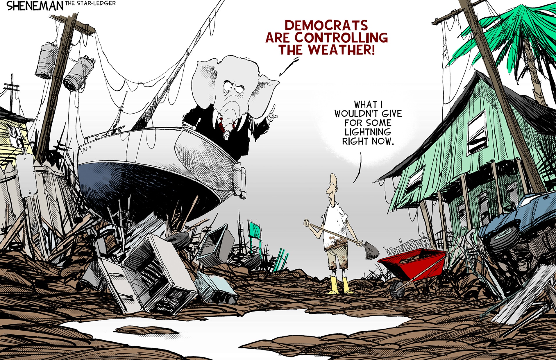 Editorial cartoons for Oct. 20, 2024 - cleveland.com