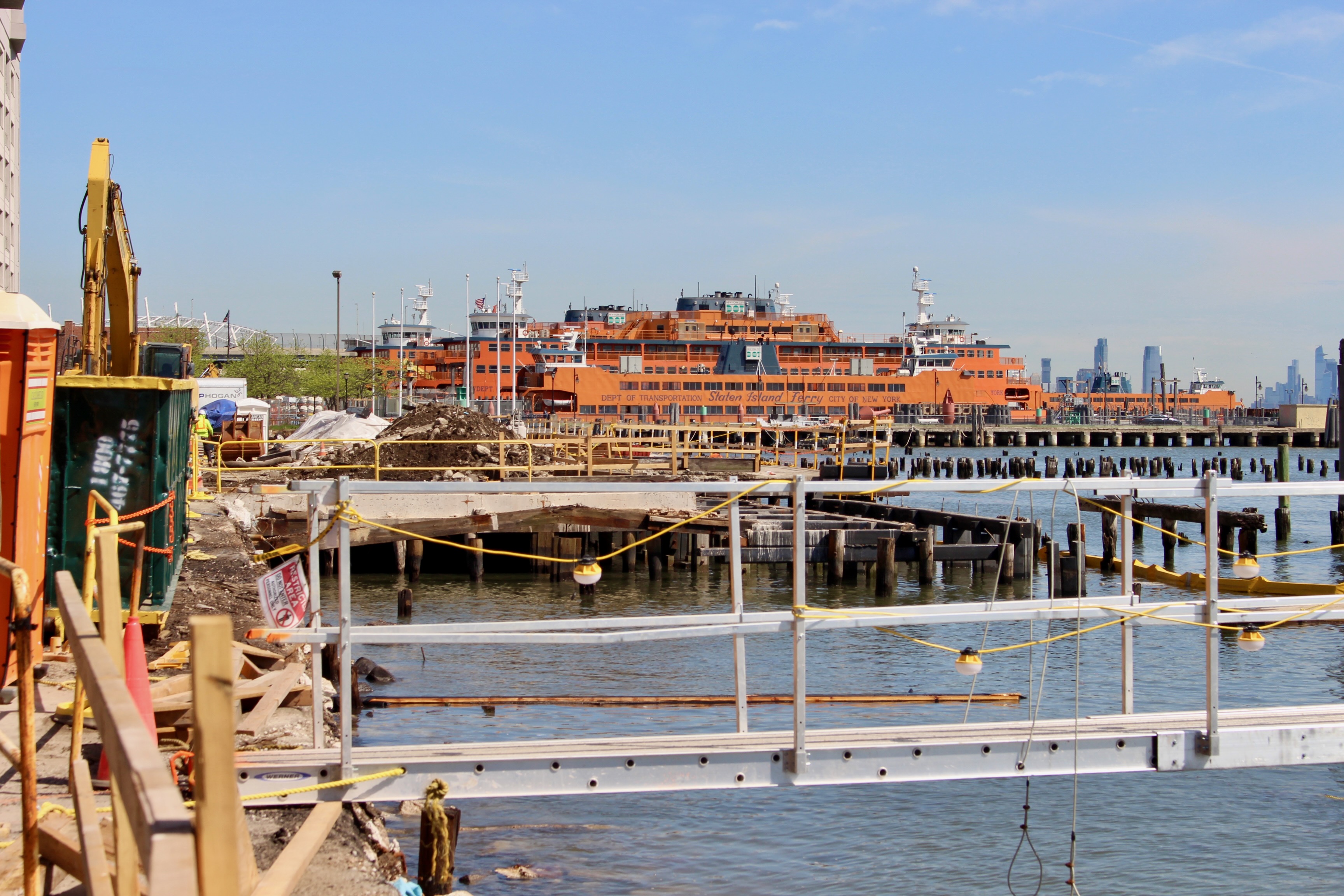 Construction of new Tompkinsville Esplanade underway - silive.com