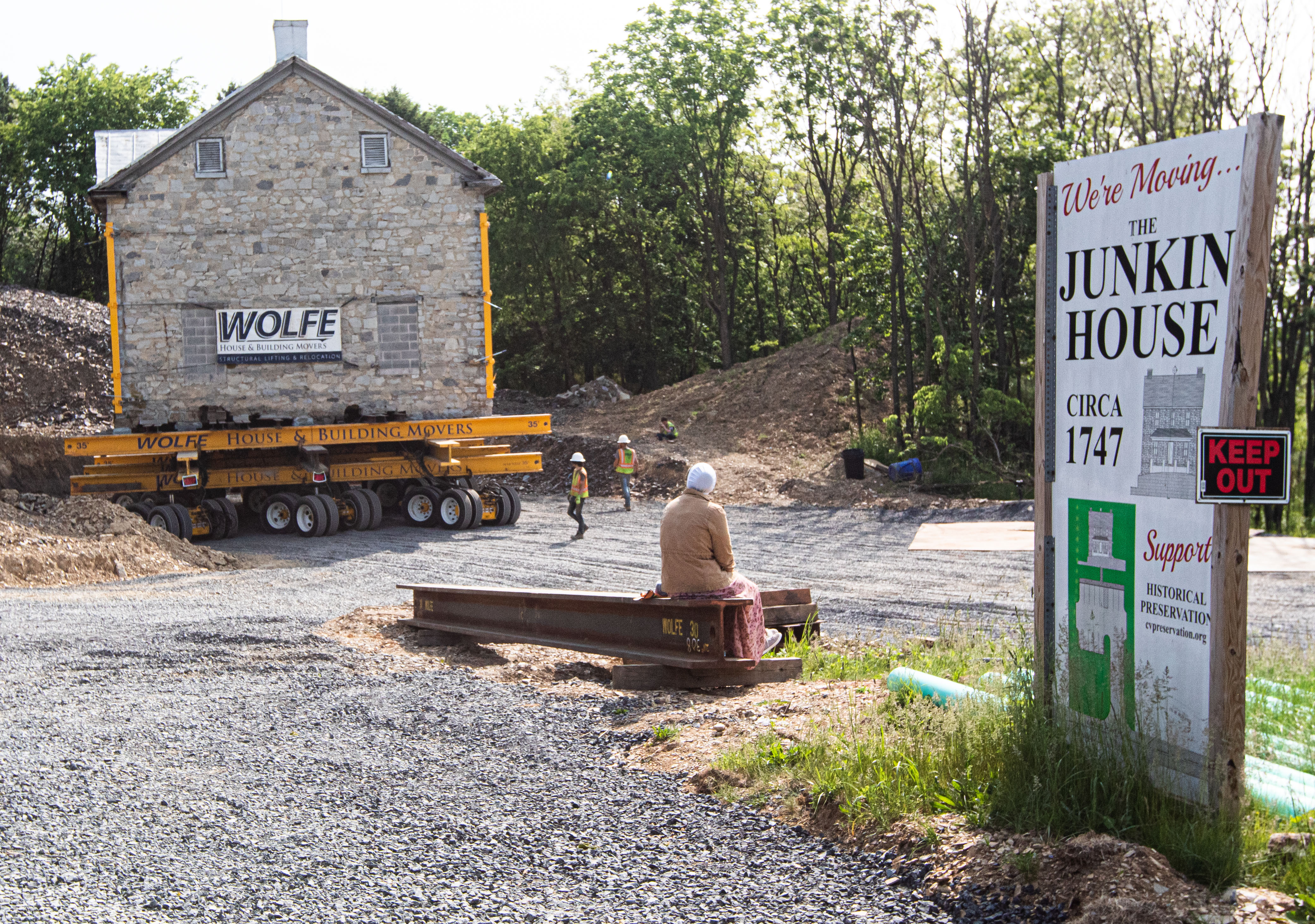 The Historic Junkin House moves to new location - pennlive.com