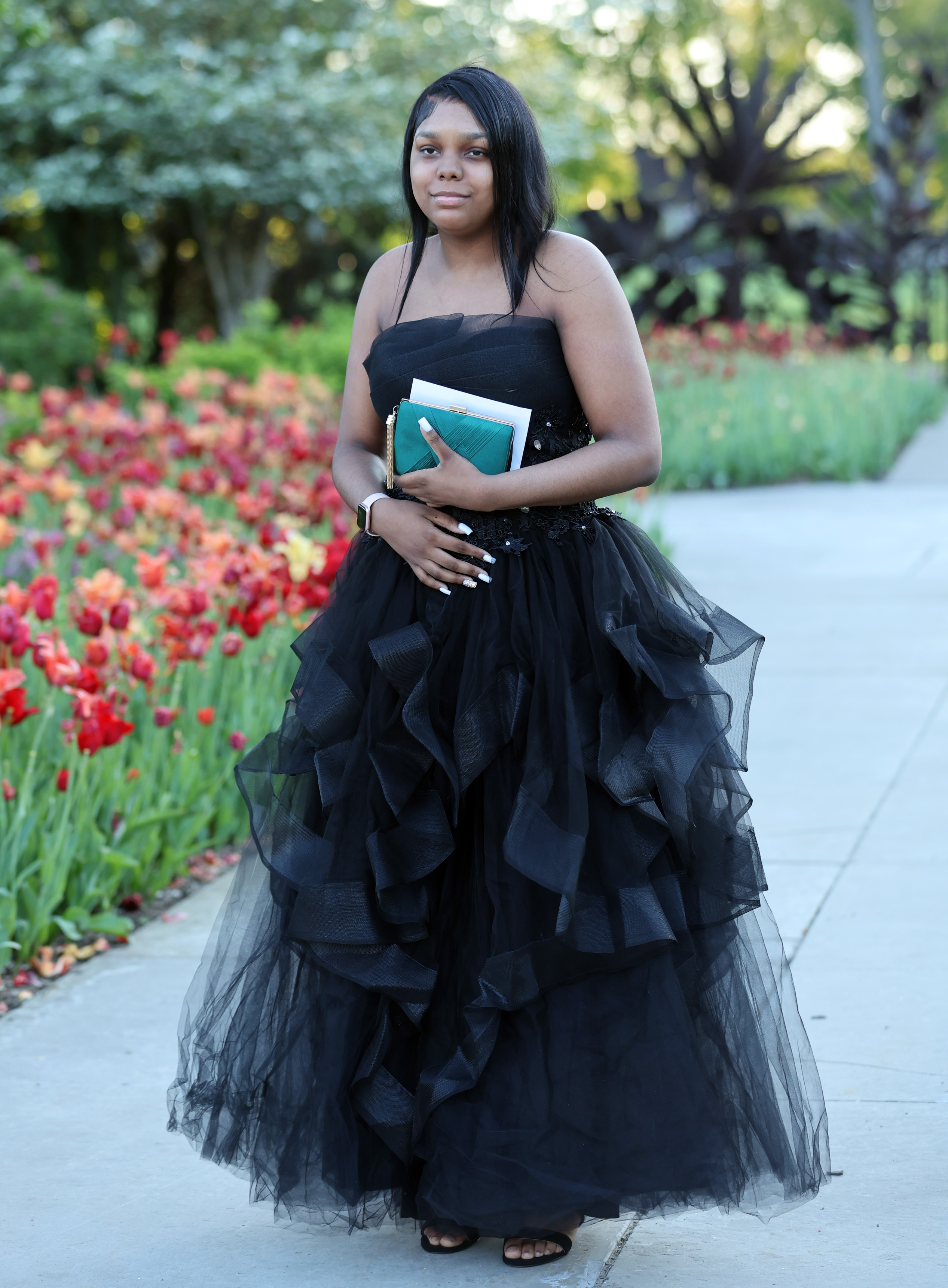 Euclid high school prom at the Cleveland Botanical Gardens, May 9, 2025 ...