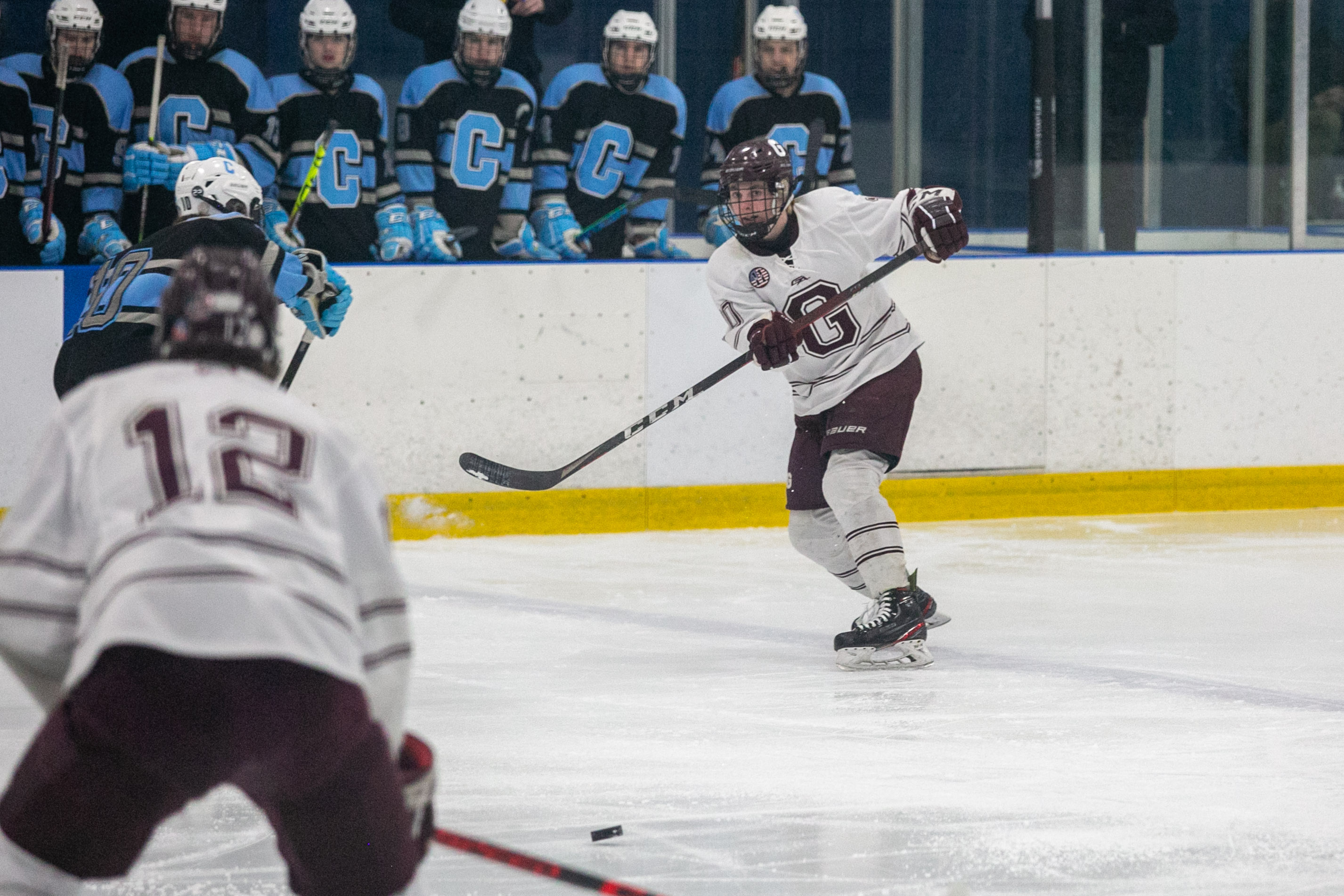 Grandville battles Grand Rapids Christian in hockey and advance to ...