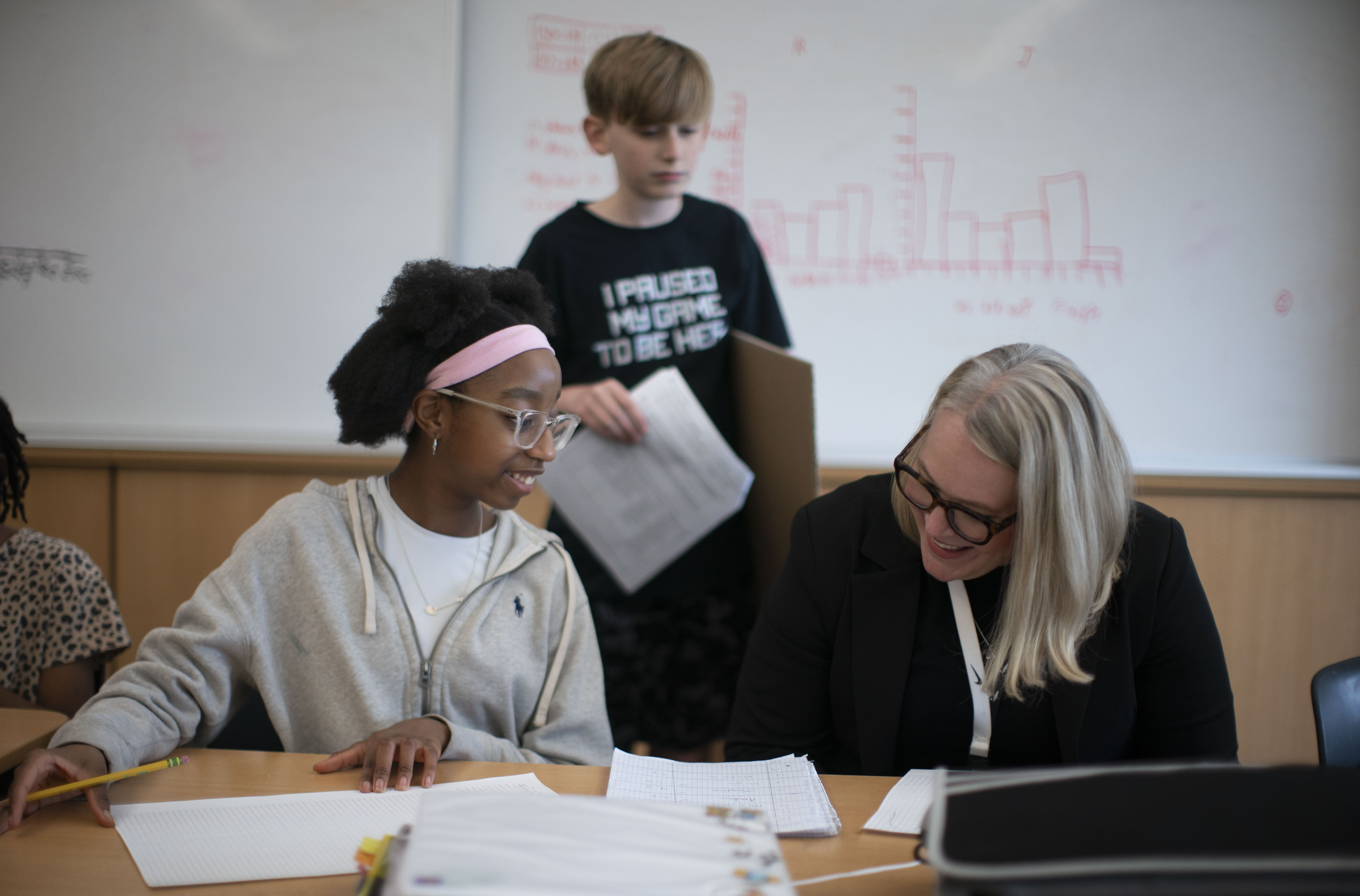 Math class at Faubion School in Portland - oregonlive.com