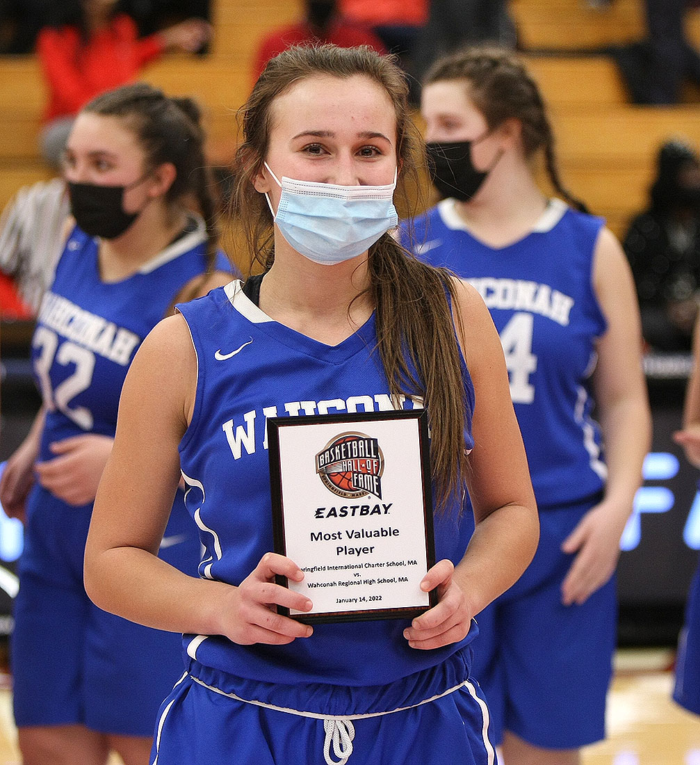 Wahconah vs Springfield International Charter girls Basketball 1/14/22 ...