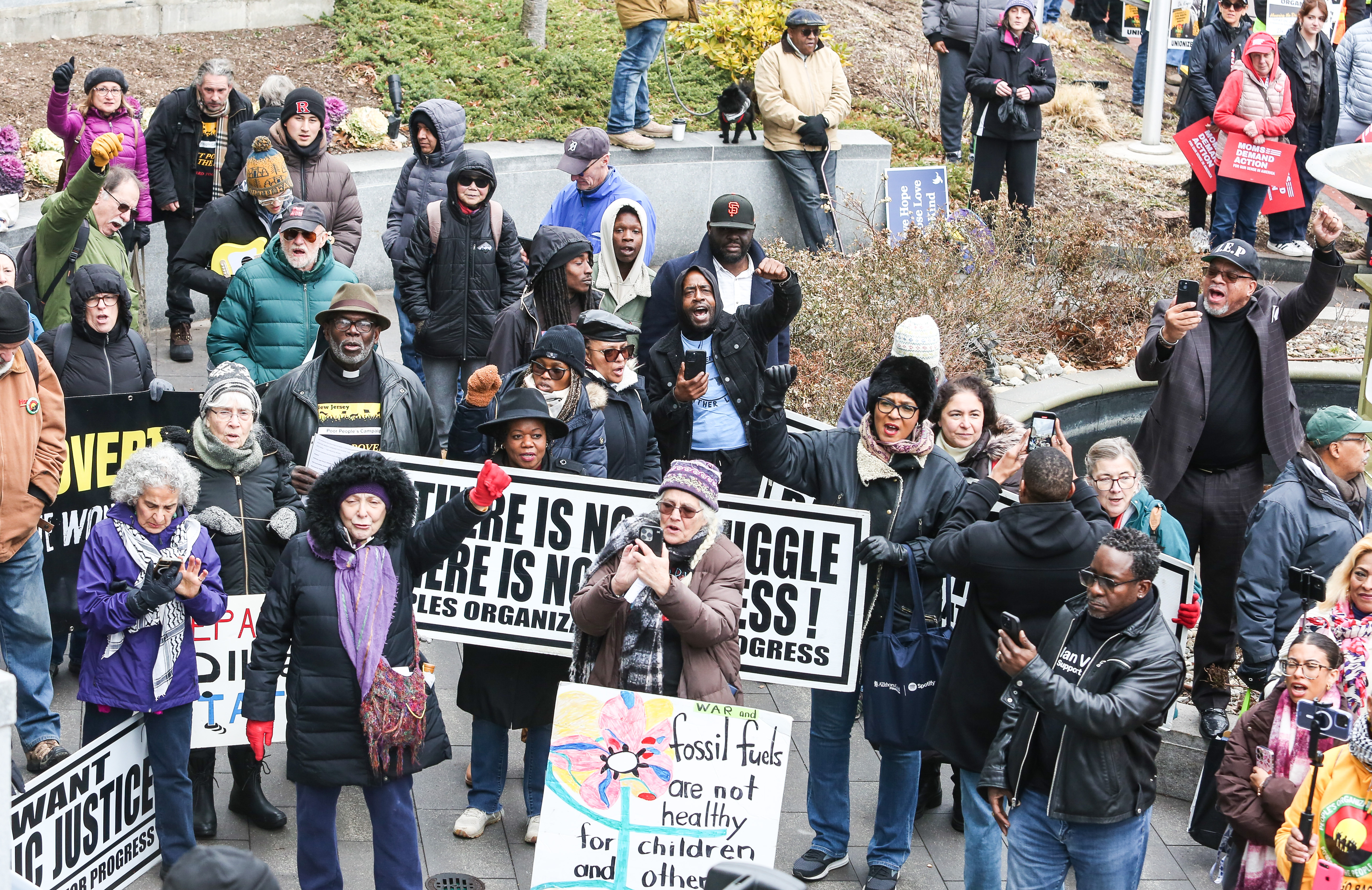 MLK March of Resistance in Newark on Saturday, January 18, 2025. - nj.com