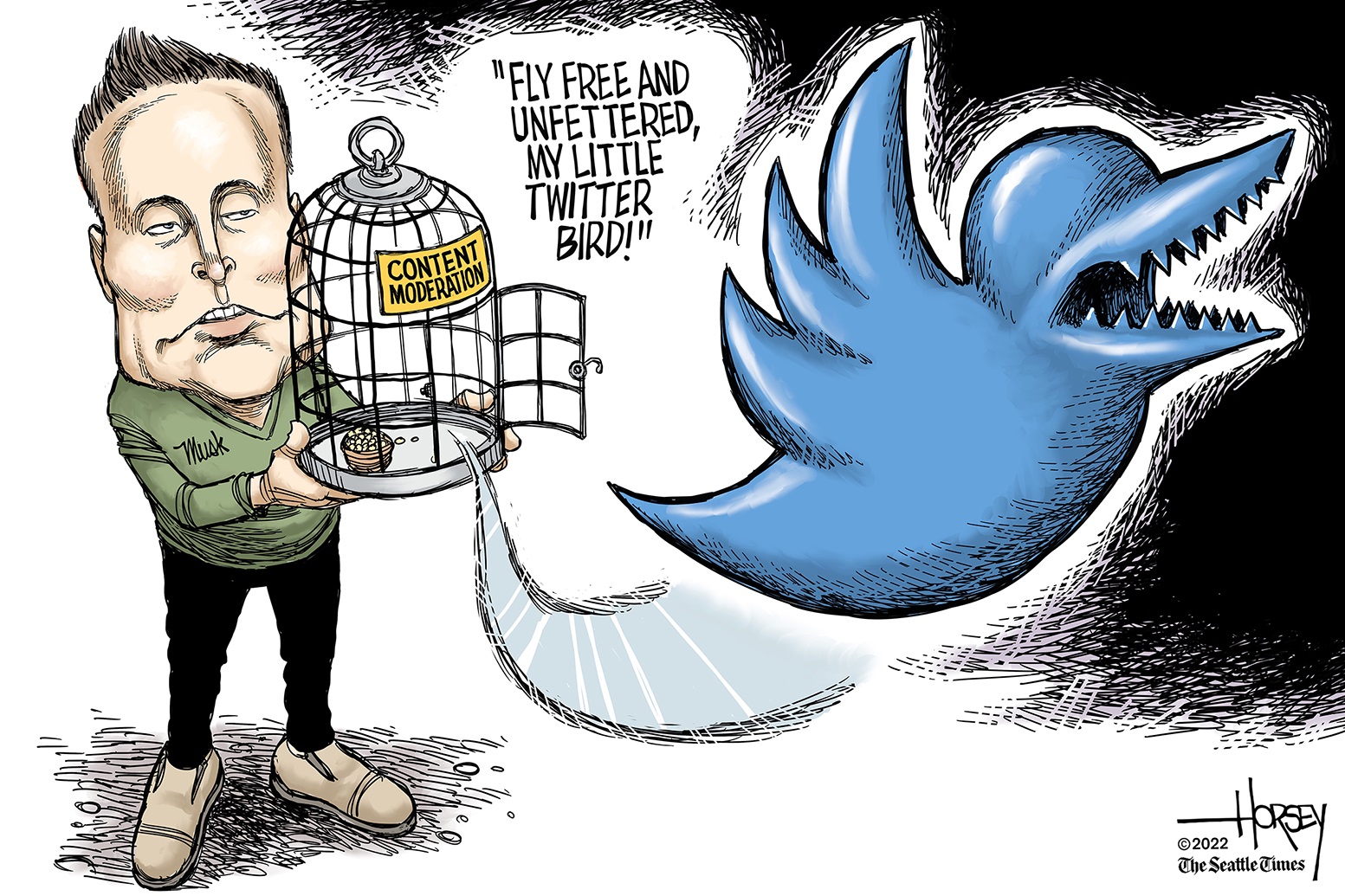 Editorial cartoons for May 1, 2022 - oregonlive.com