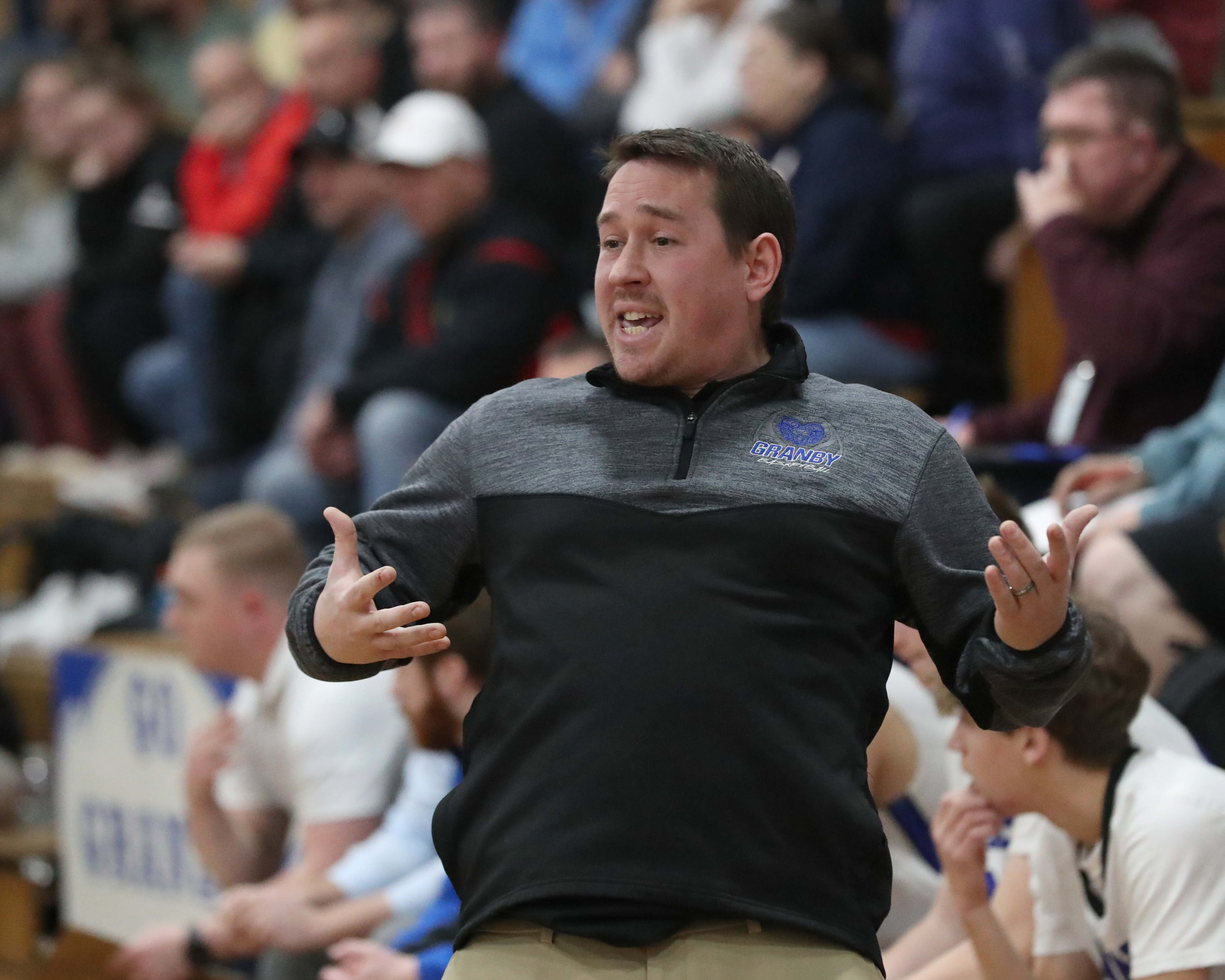David Prouty vs Granby Boys Basketball - masslive.com