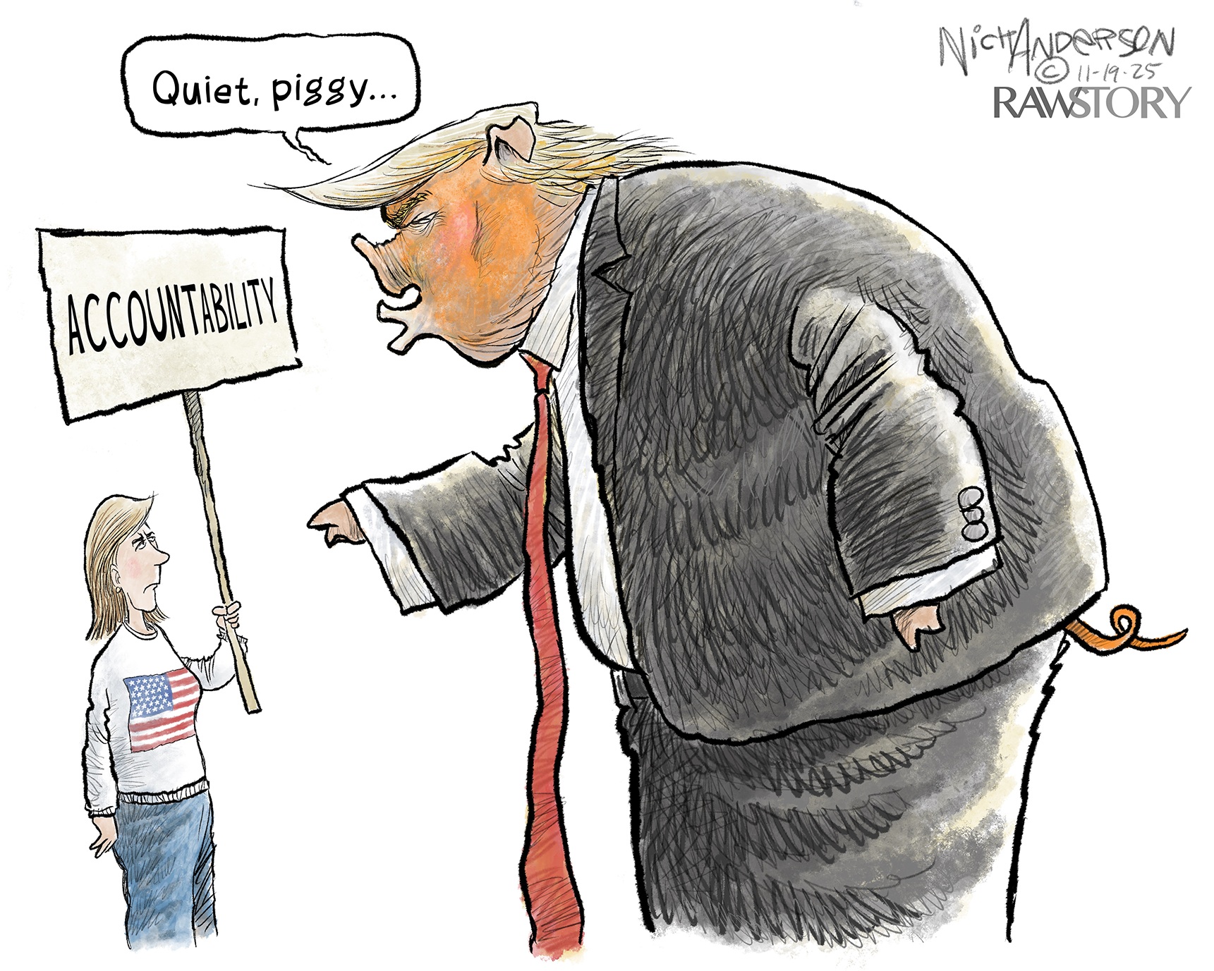 Editorial cartoons for Nov. 23, 2025 - oregonlive.com