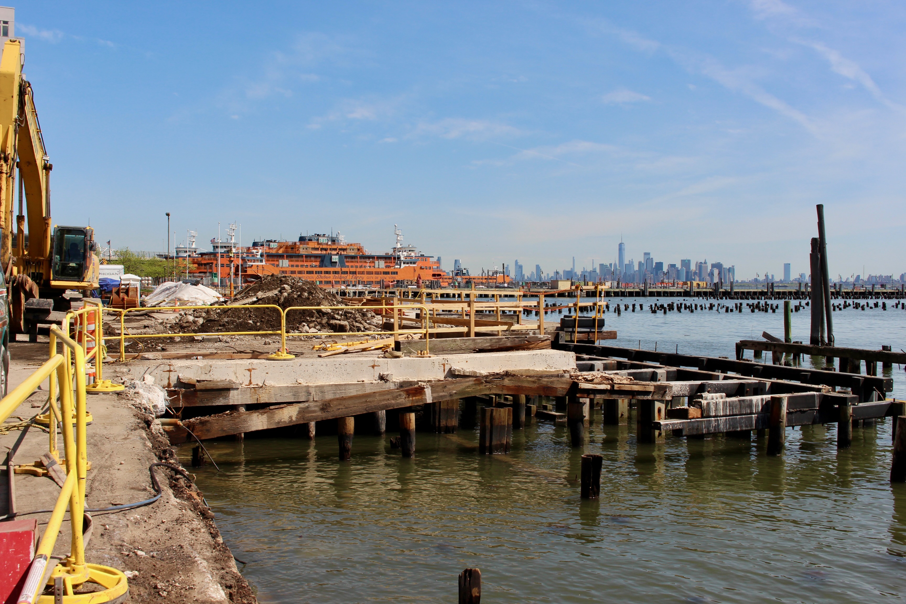 Construction of new Tompkinsville Esplanade underway - silive.com