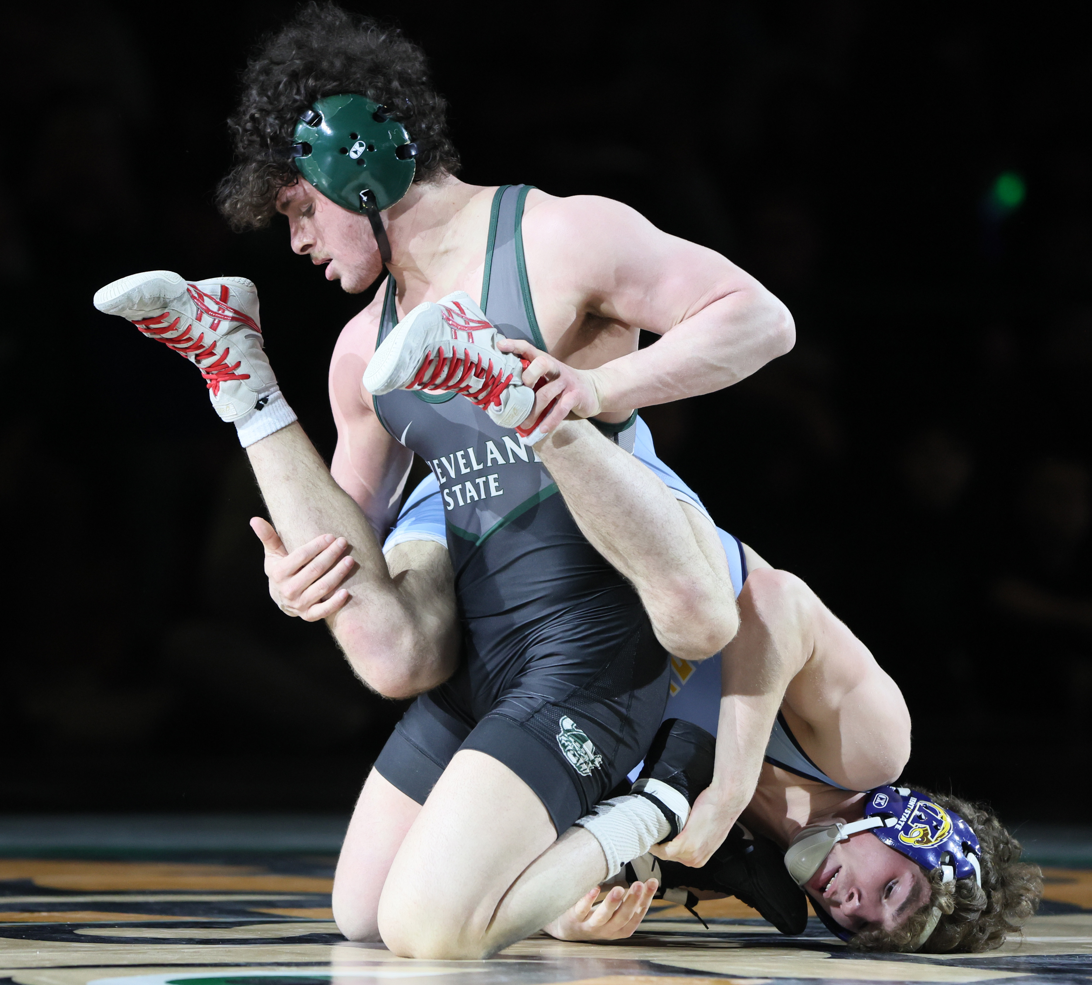 Cleveland State University last home meet at Woodling Gym, February 20 ...