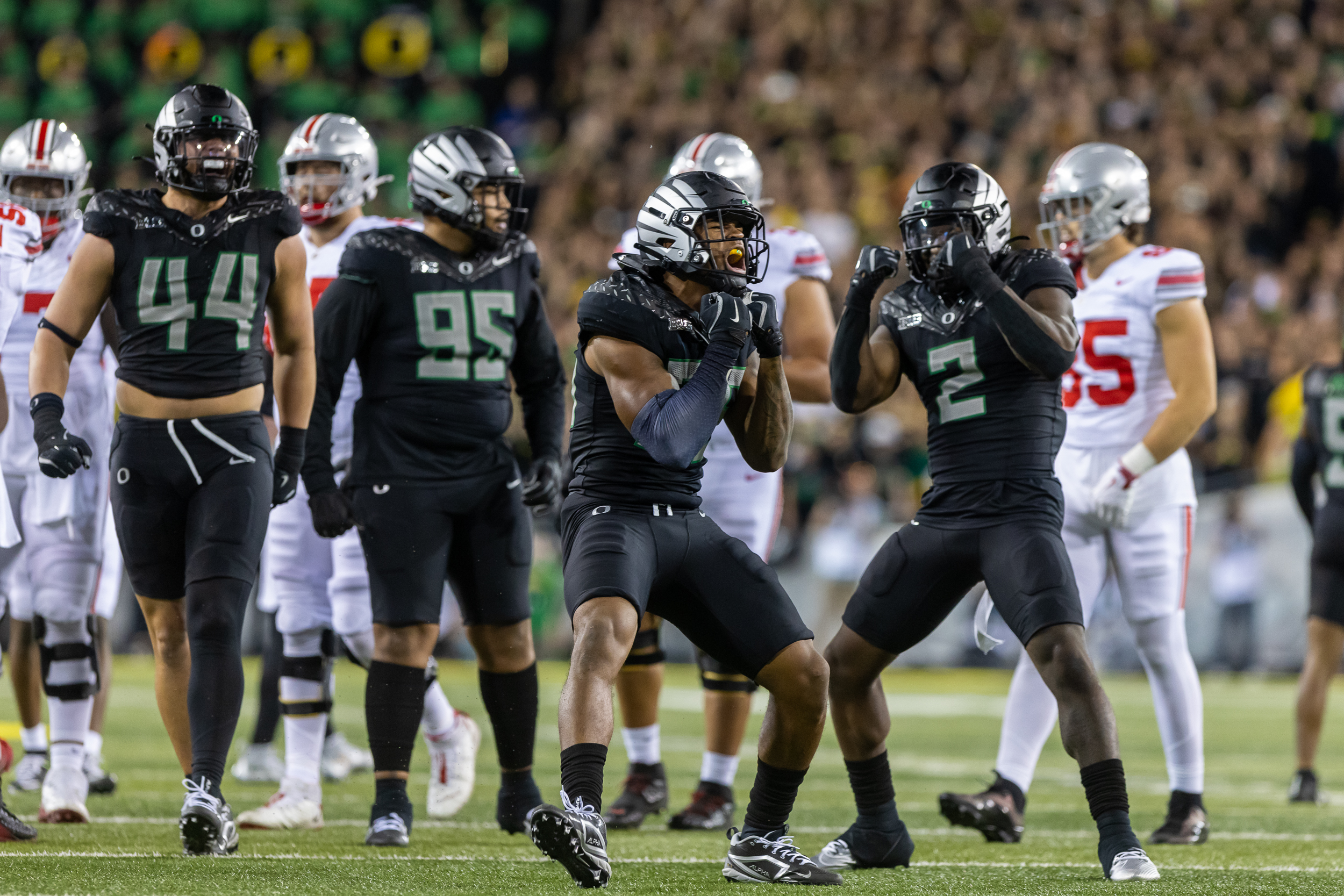 No. 3 Oregon Ducks host No. 2 Ohio State Buckeyes: Oct. 12, 2024 ...