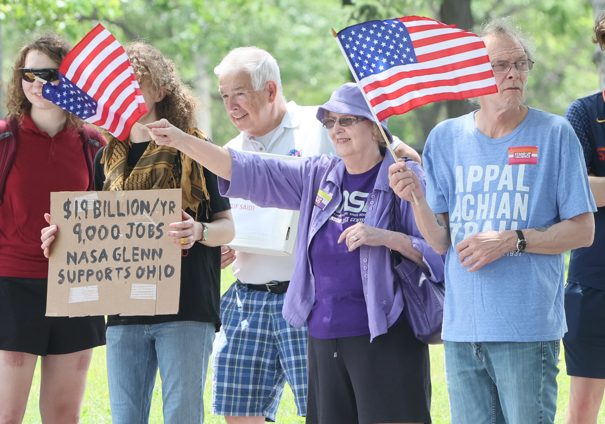 Cleveland protest against the proposed cuts to NASA in 2026 - cleveland.com