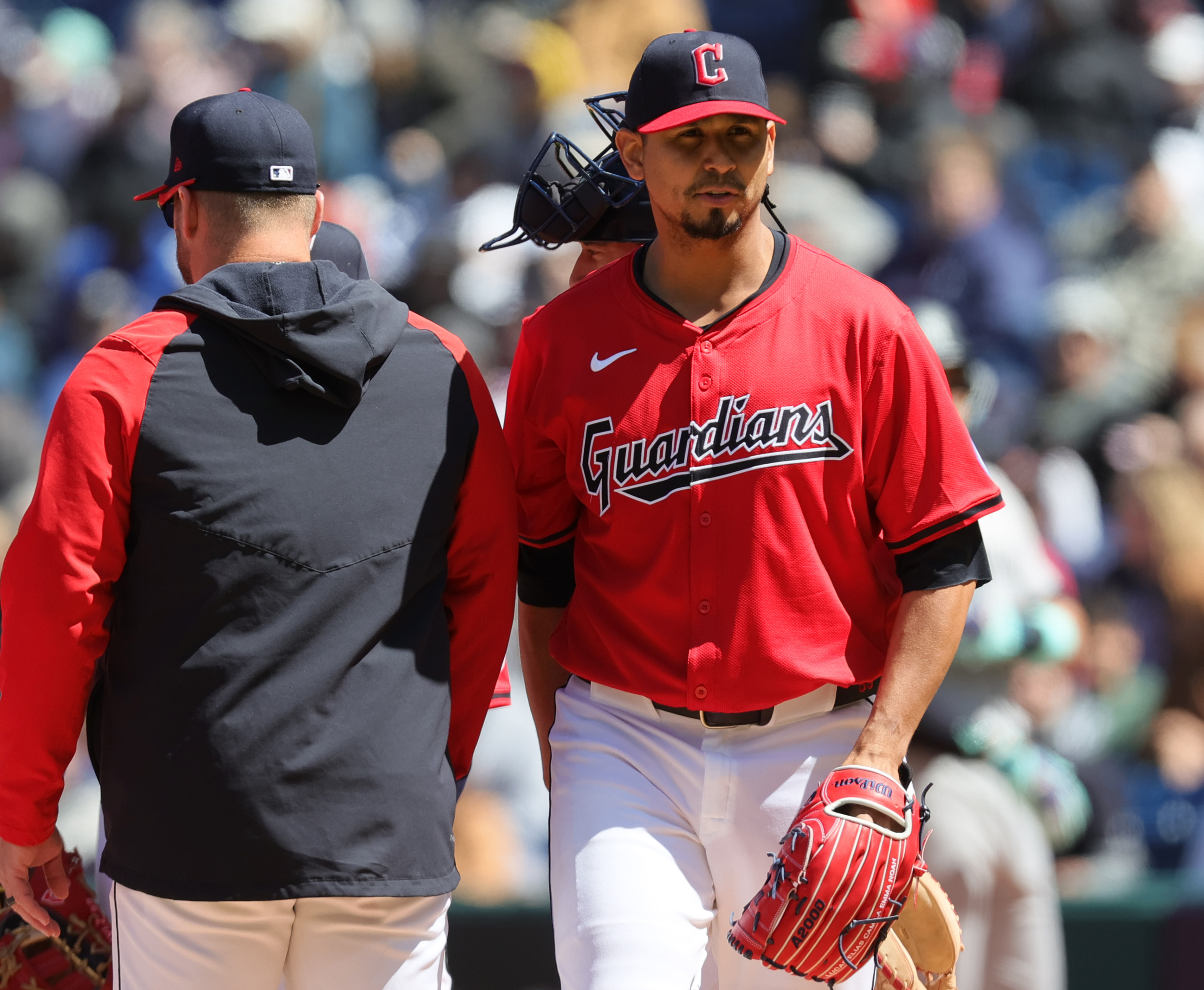 Cleveland Guardians vs. New York Yankees, game 1, April 13, 2024 ...