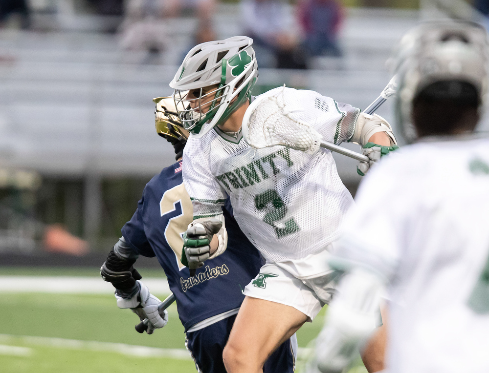 Trinity defeats Bishop McDevitt 19-4 in boys high school lacrosse ...