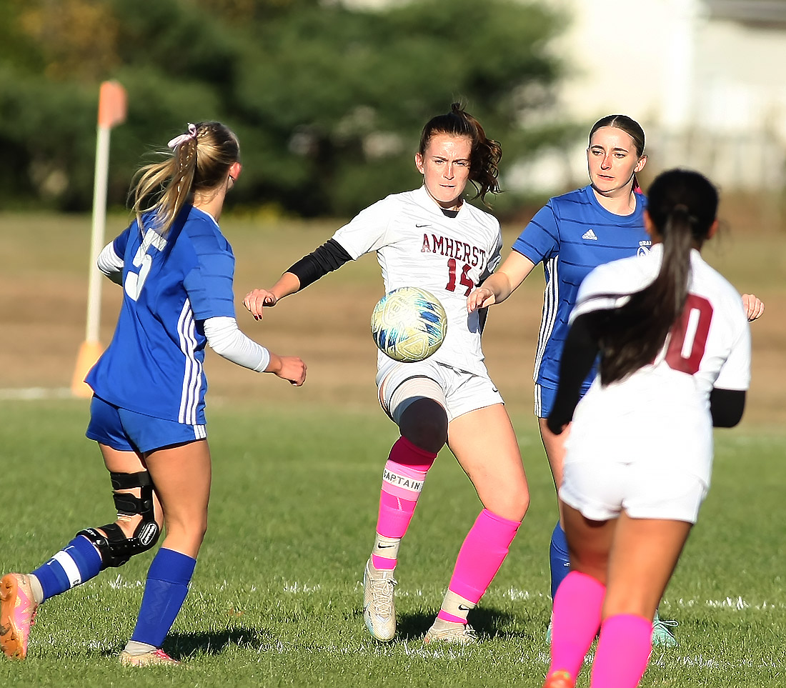 Amherst vs Granby girls Soccer 10/16/24 - masslive.com